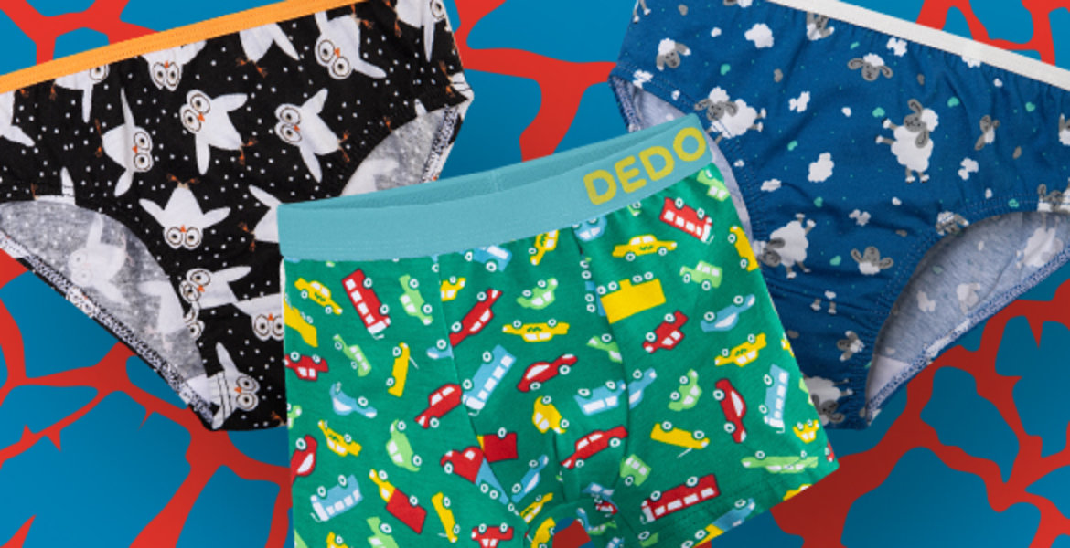 Intimo per bambini da 2.99 € | Dedoles
