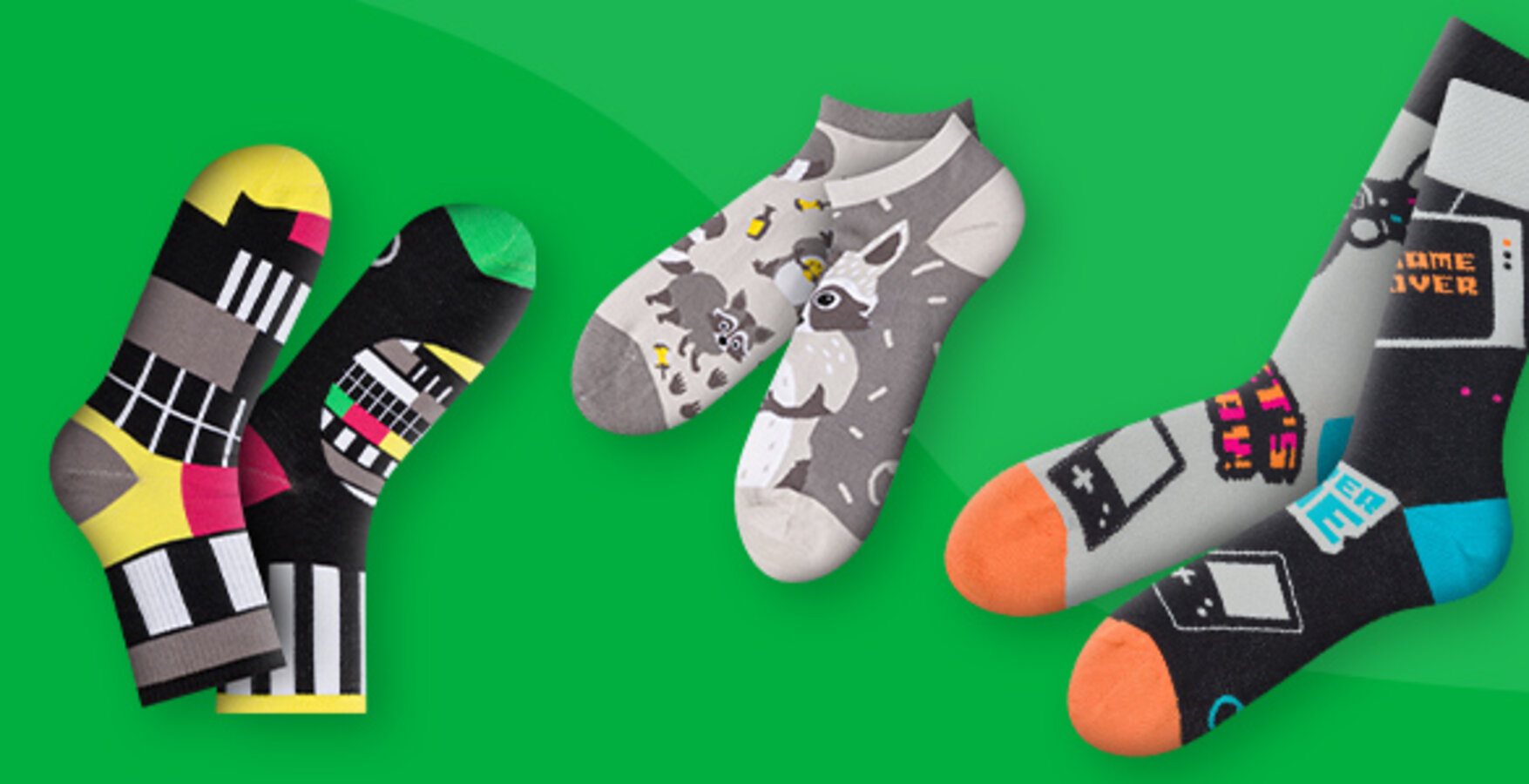 Vidám és színes férfi zoknik 567 Ft - tól | Dedoles