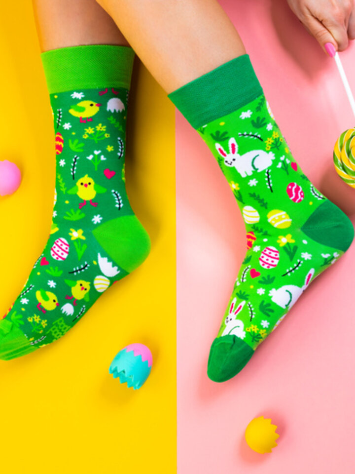 Regular Socks Easter Bunny | Dedoles
