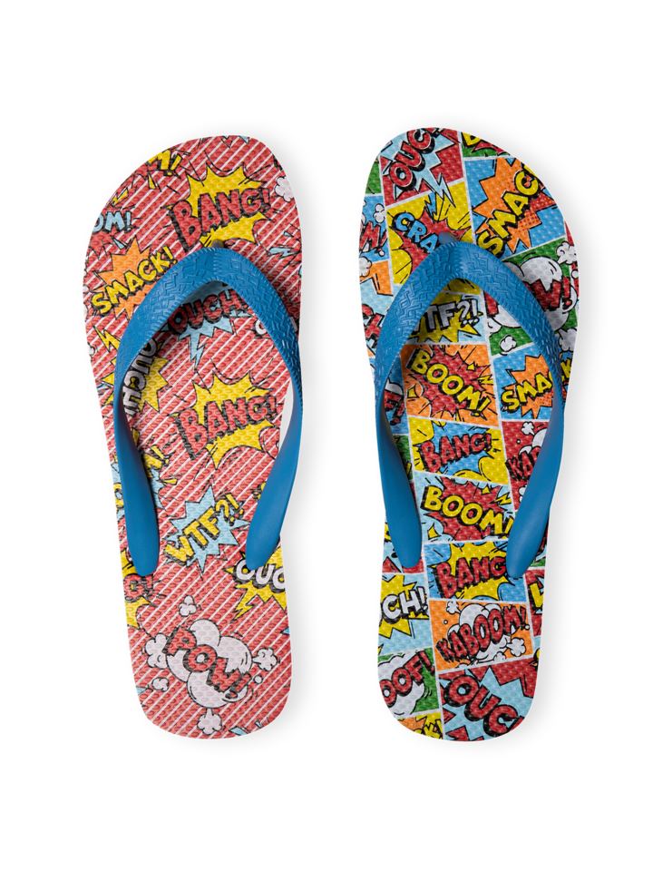 Lustige Flip-Flops - Comics | Dedoles