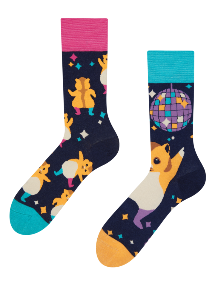Veselé ponožky Párty škrečky | Dedoles