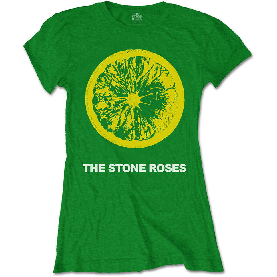 Dámské tričko The Stone Roses Lemon & Logo | Dedoles