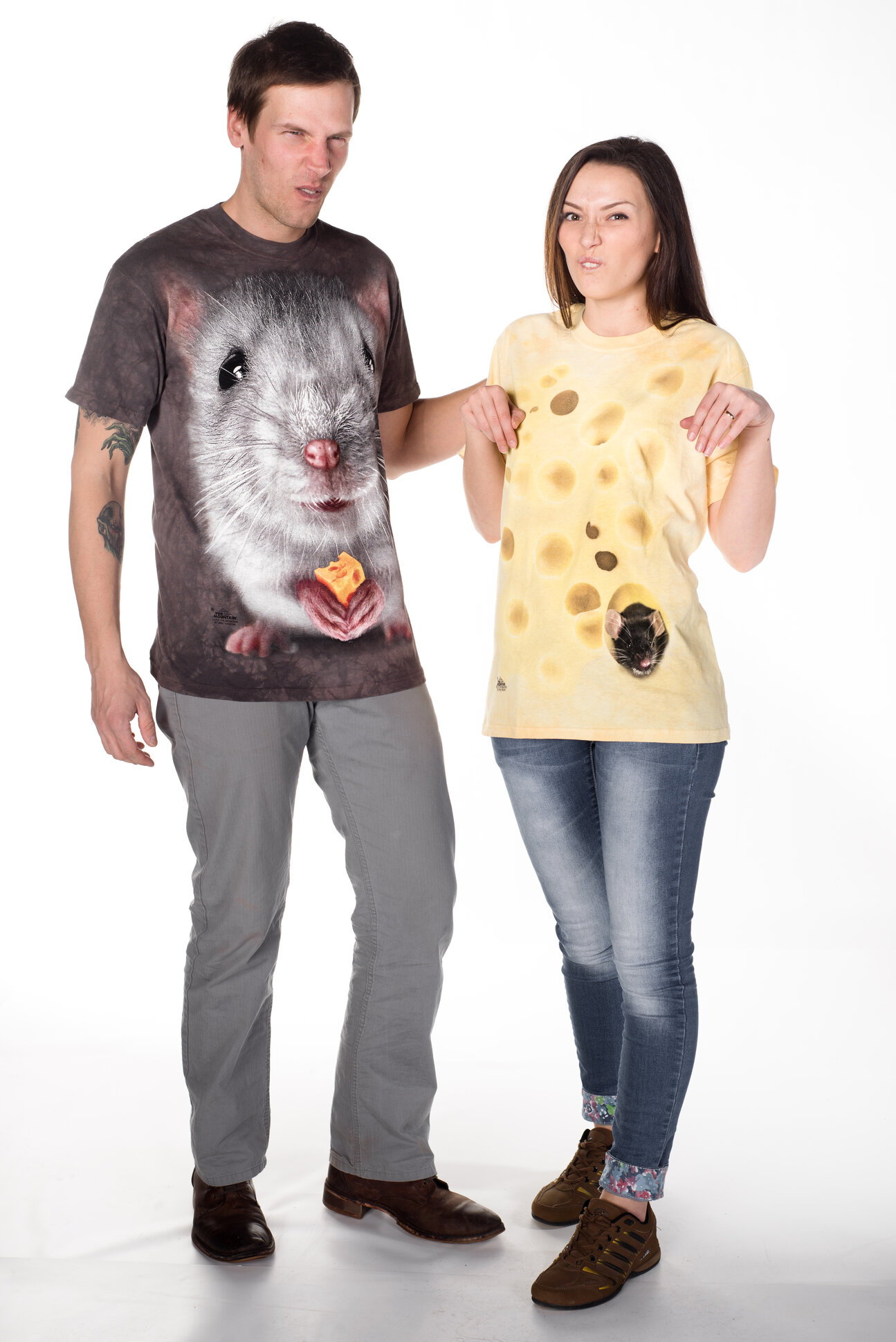 Tričko Myší obličej | Dedoles