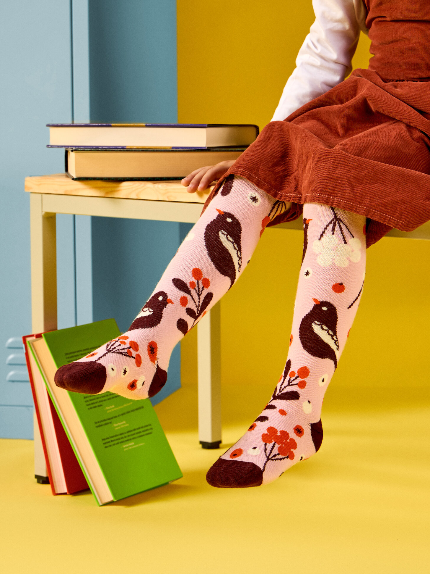 Kids' Tights Birds & Berries | Dedoles