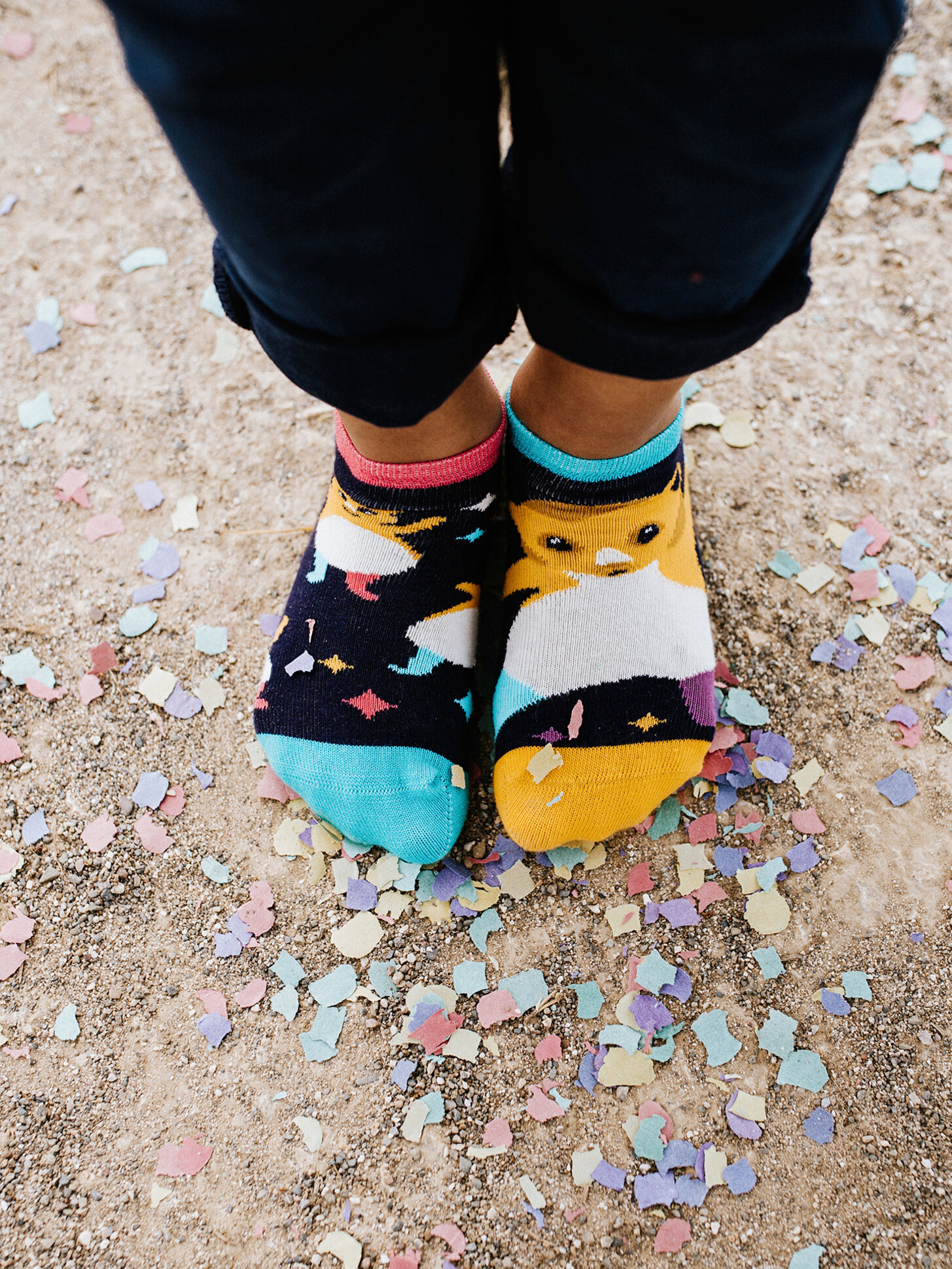 Veselé detské členkové ponožky Párty škrečky | Dedoles