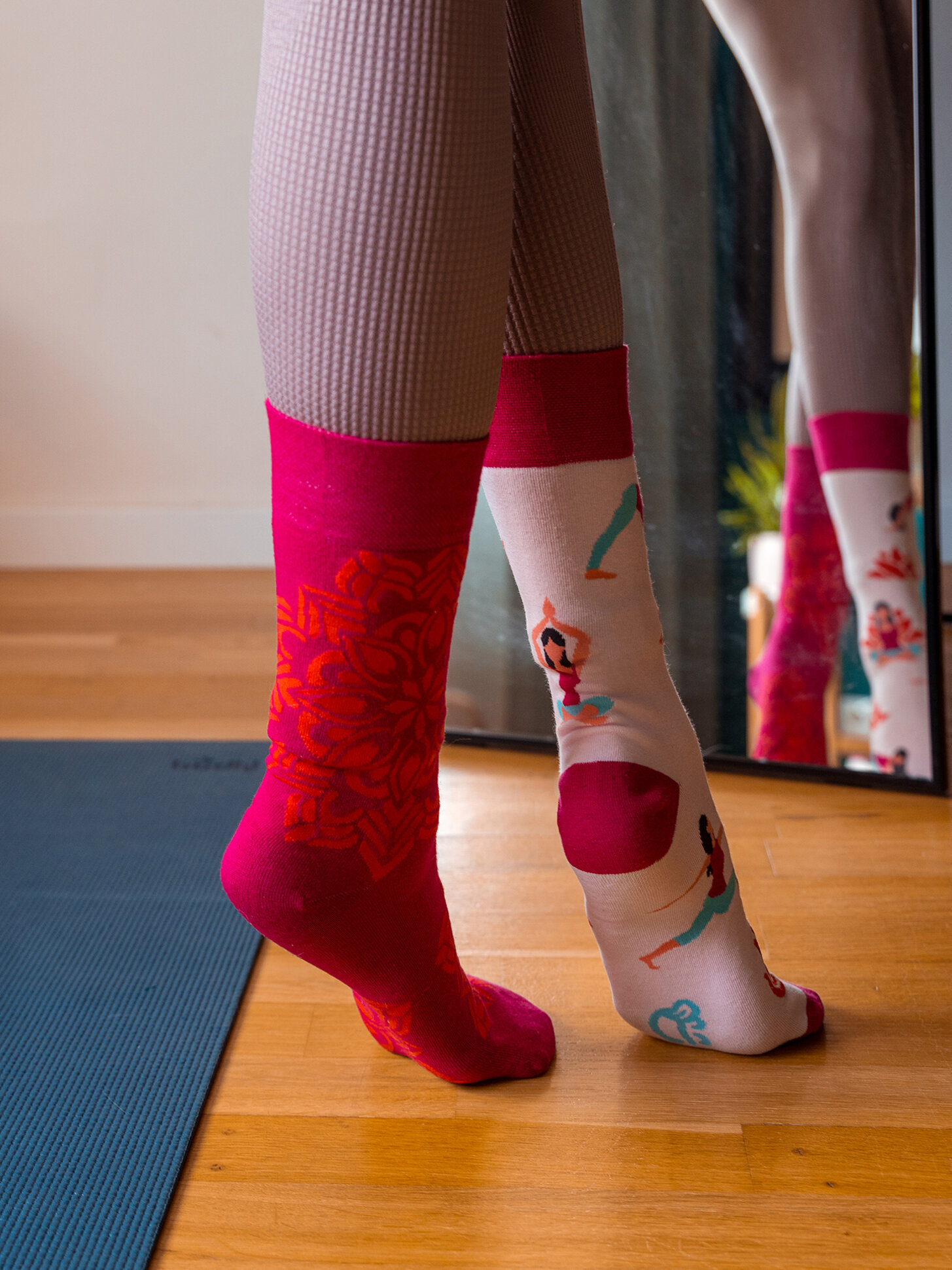 Regular Socks Yoga Mandala | Dedoles