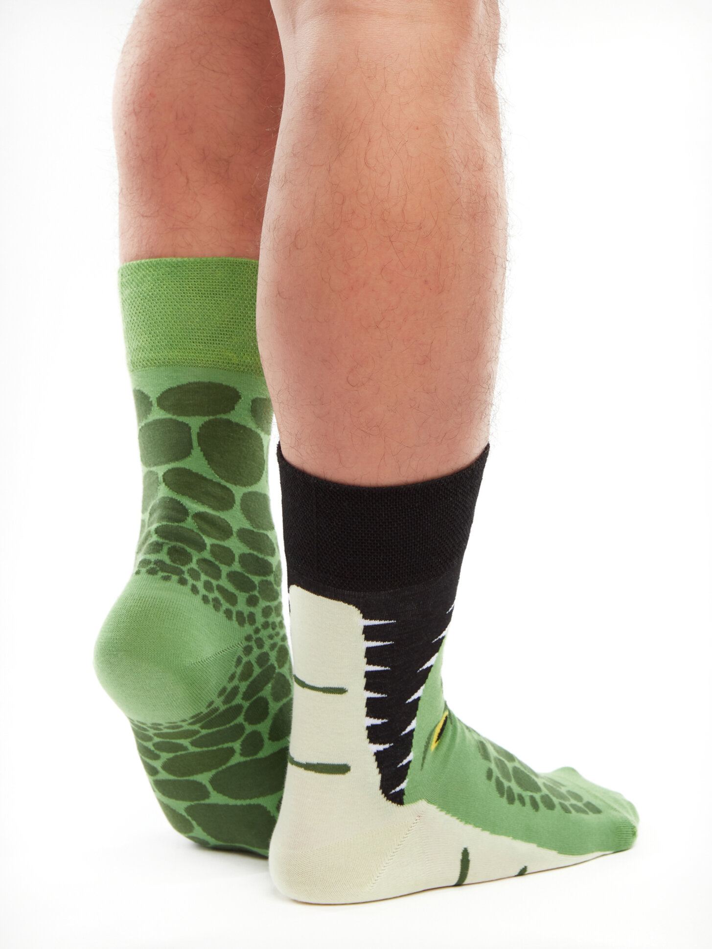 Chaussettes rigolotes Crocodile | Dedoles