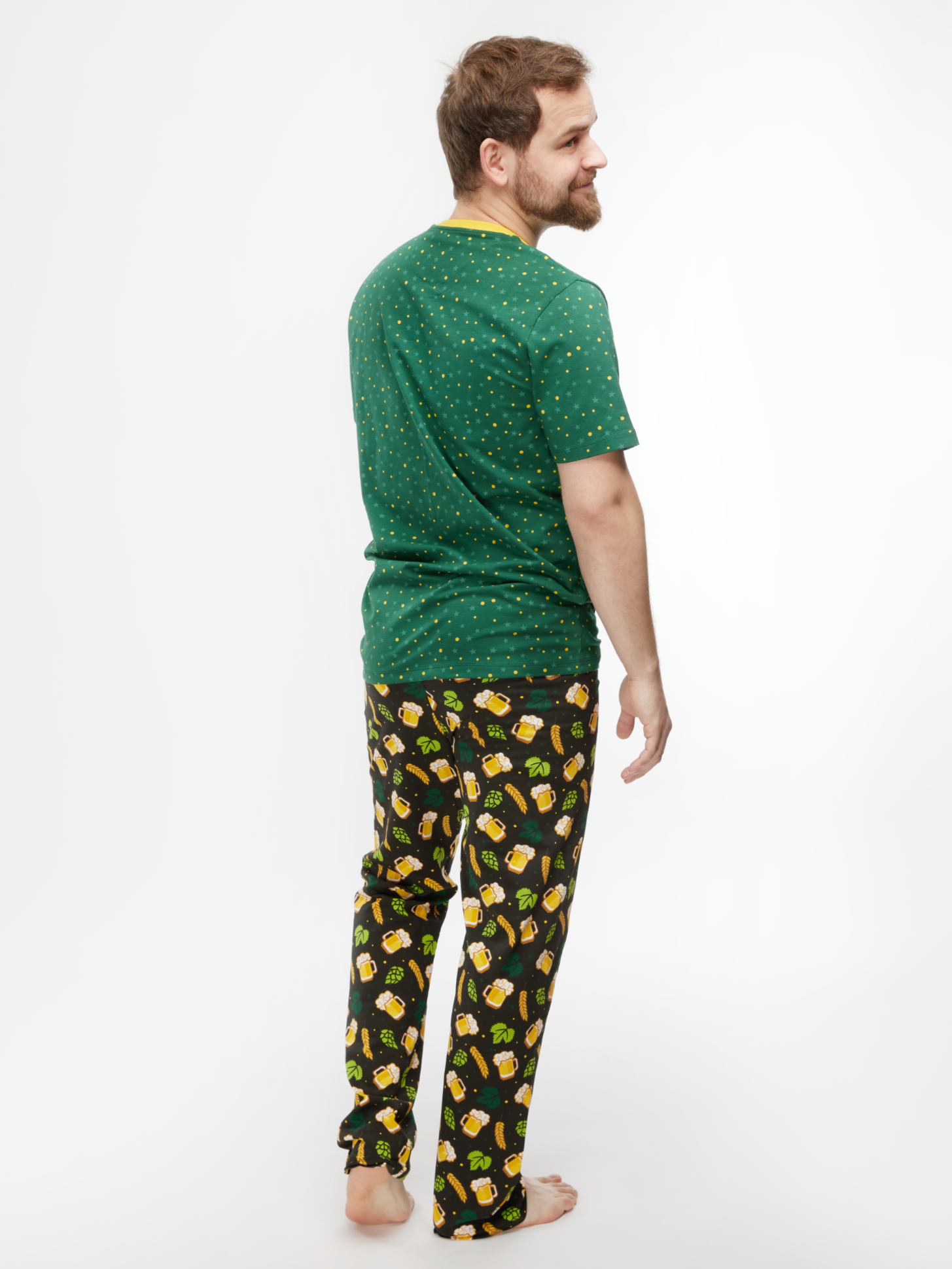 Pyjama rigolo pour hommes Bière en bouteille | Dedoles