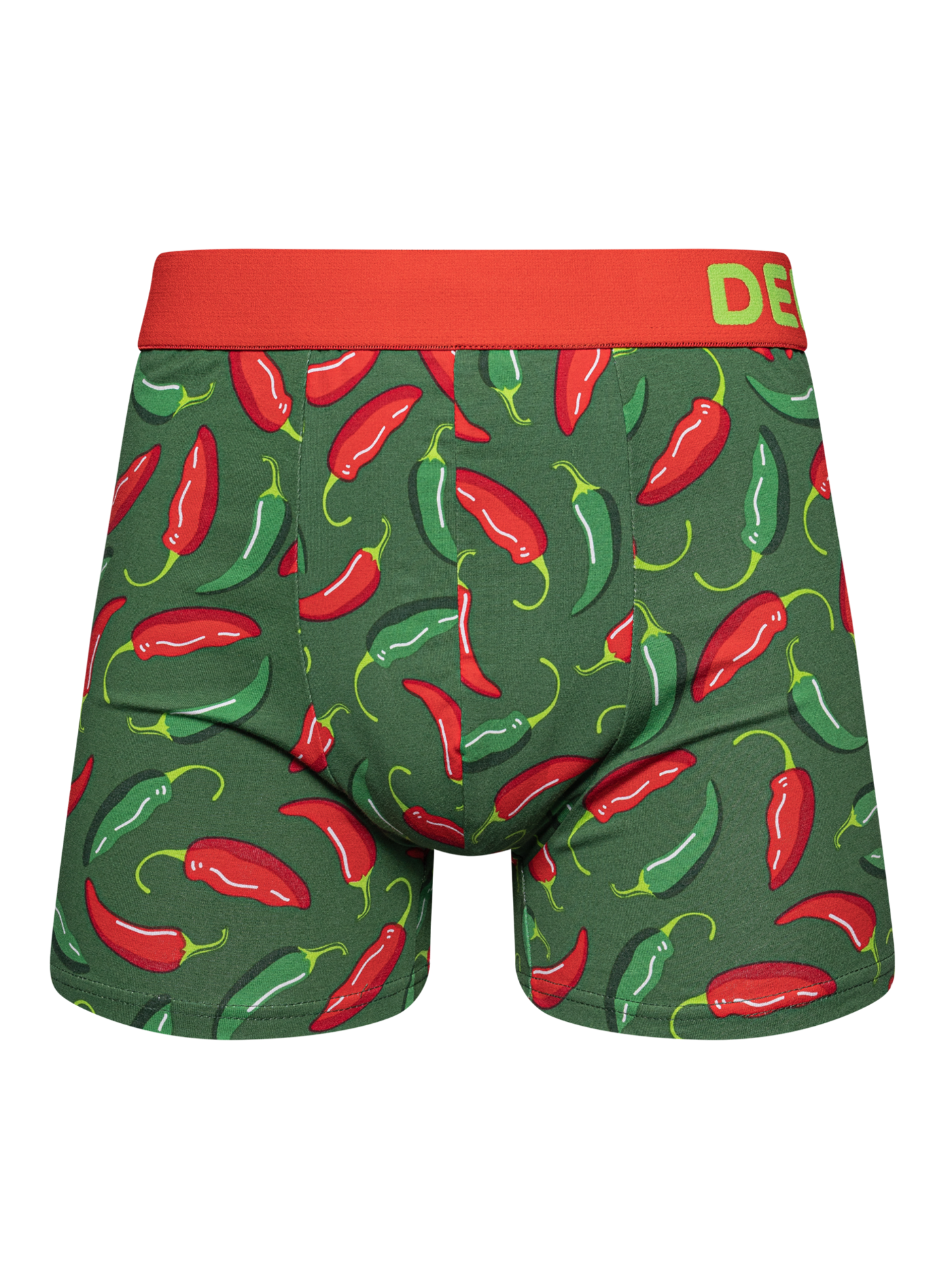 Boxer rigolo pour hommes Piment rouge | Dedoles