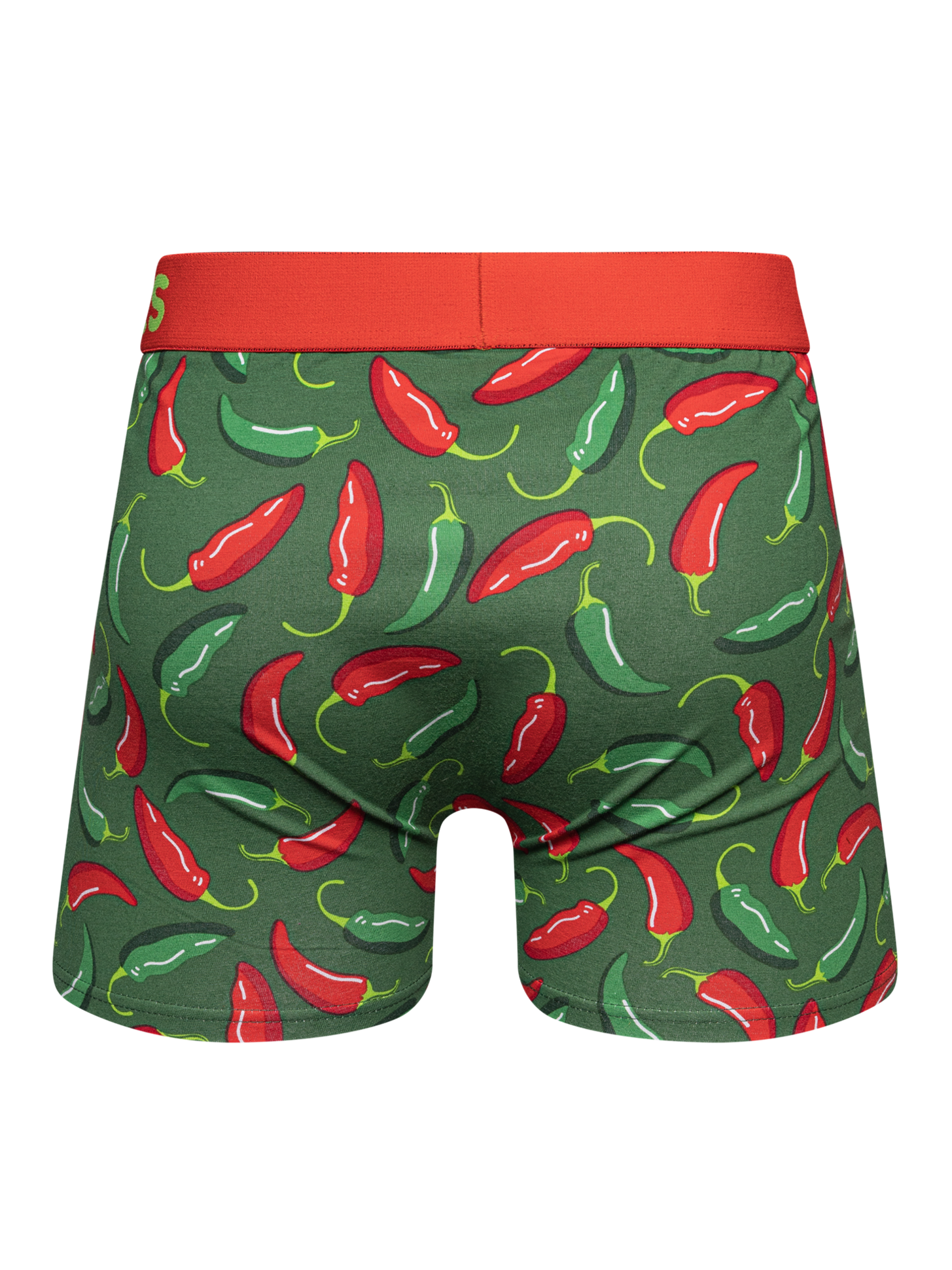 Boxer rigolo pour hommes Piment rouge | Dedoles