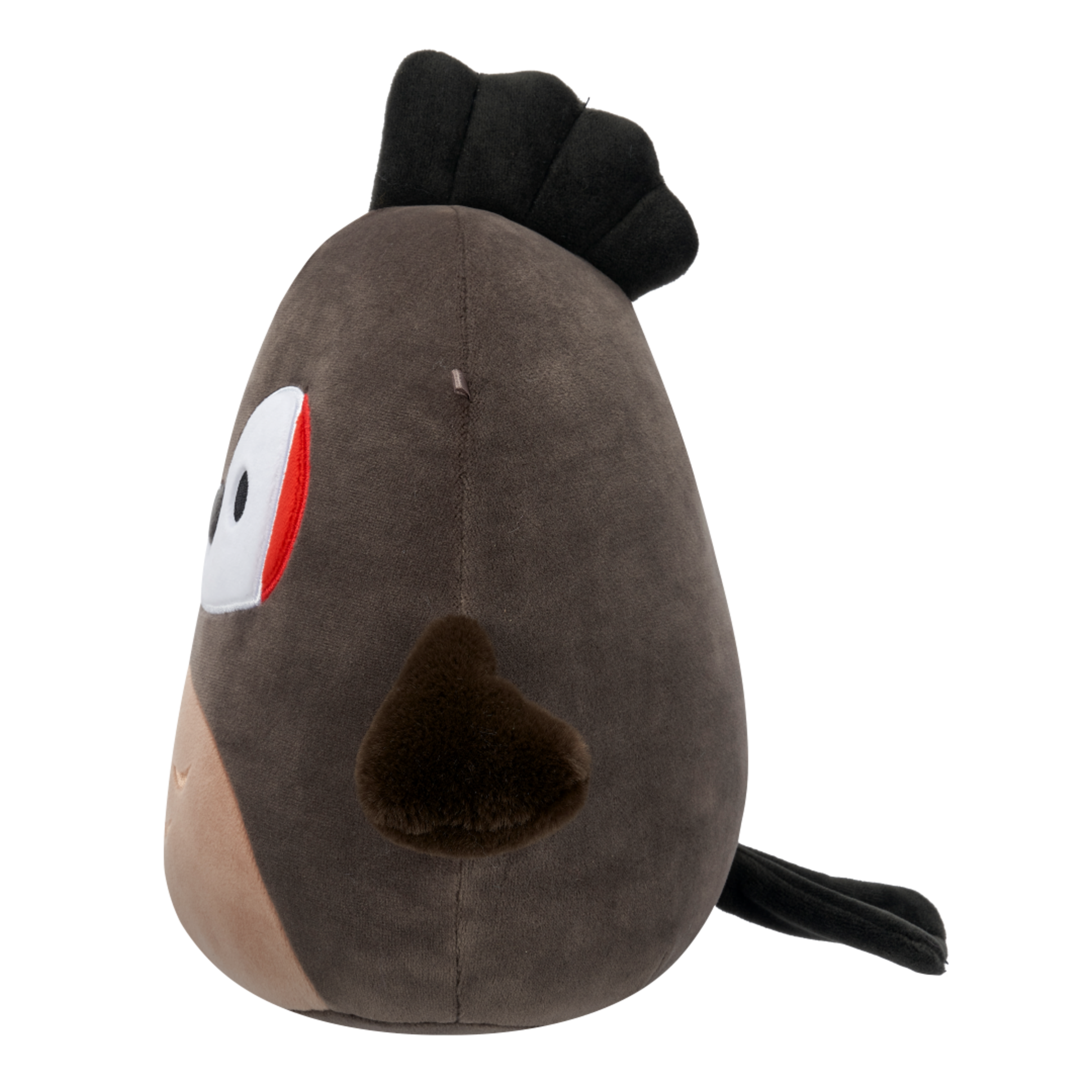 Peluche Squishmallows de 20 cm Theodore le bip-bip taupe foncé | Dedoles