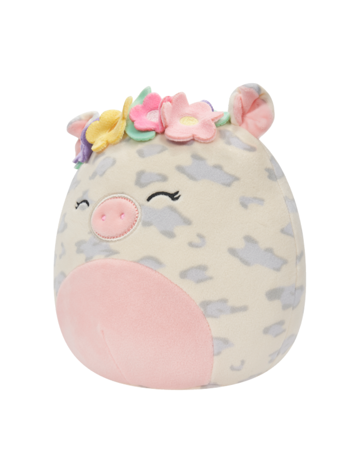 Squishmallows Rosie Spotted Pig with Flower Headband, 20 cm | Dedoles