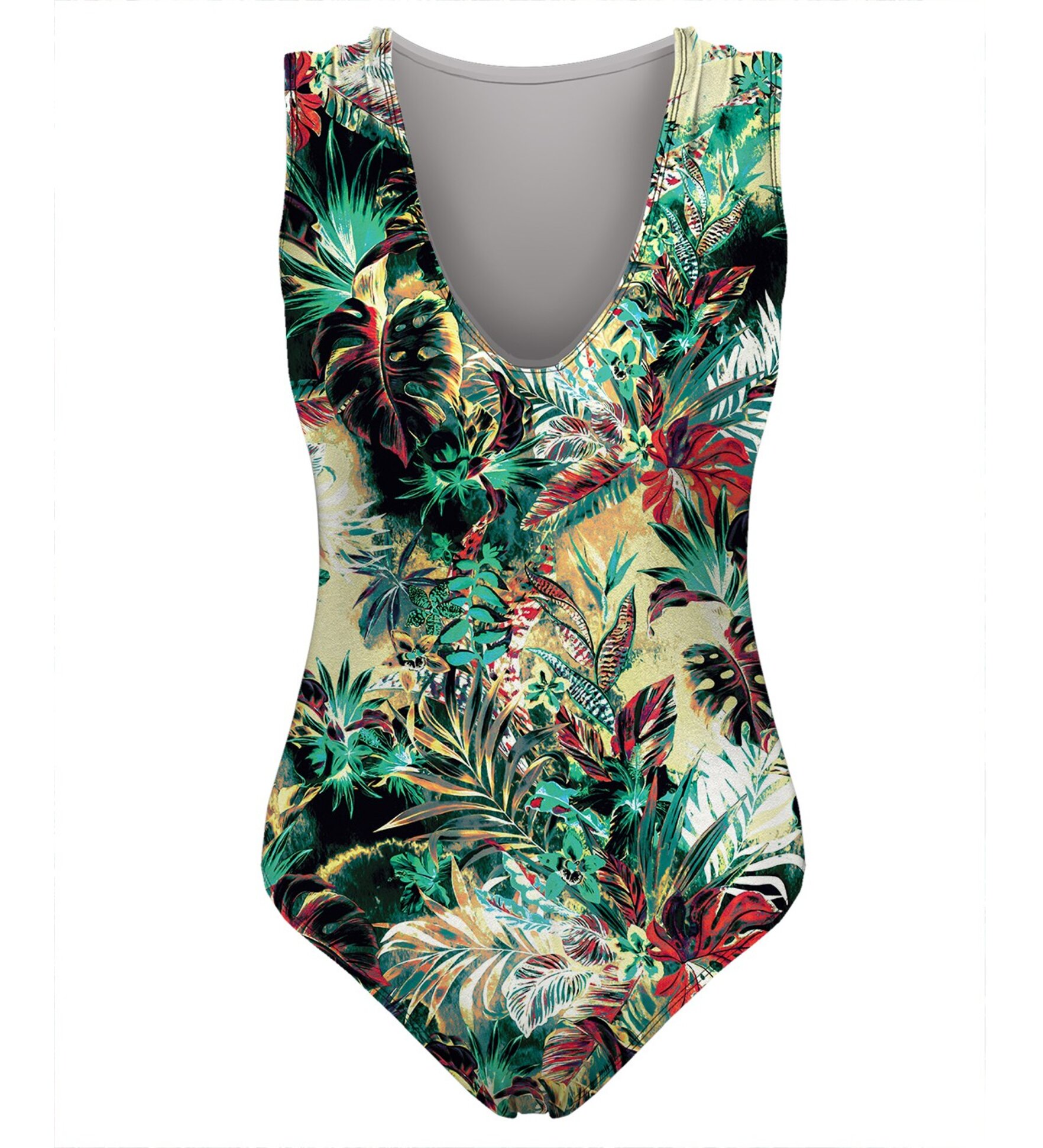 Dámske celé plavky Tropická džungľa | Dedoles
