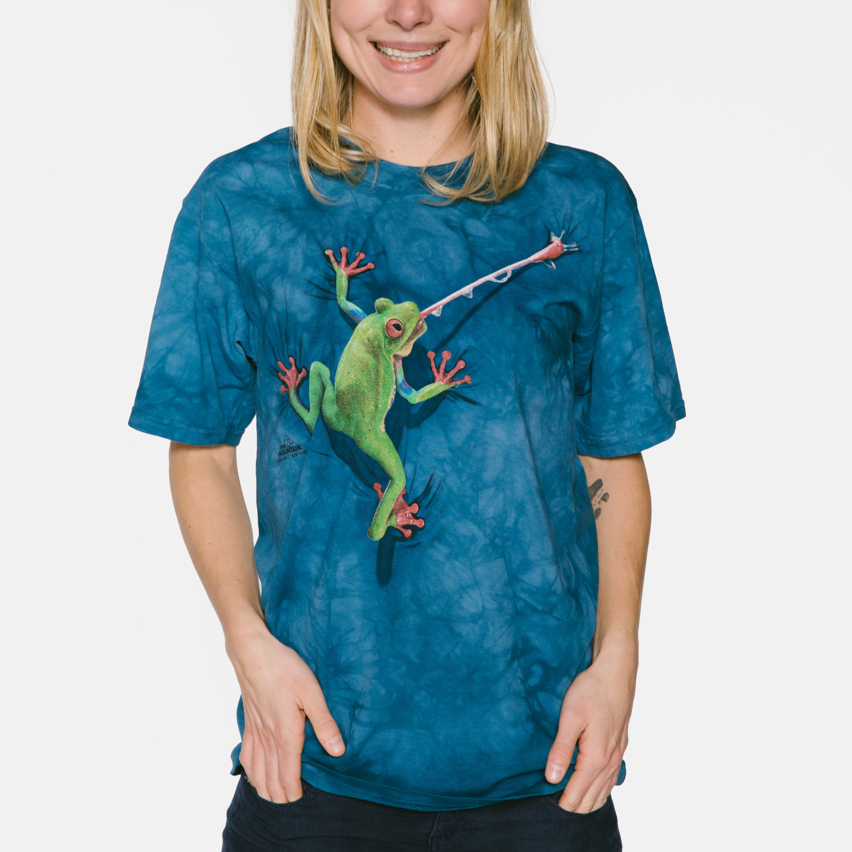 Tričko Žába s vyplazeným jazykem | Dedoles