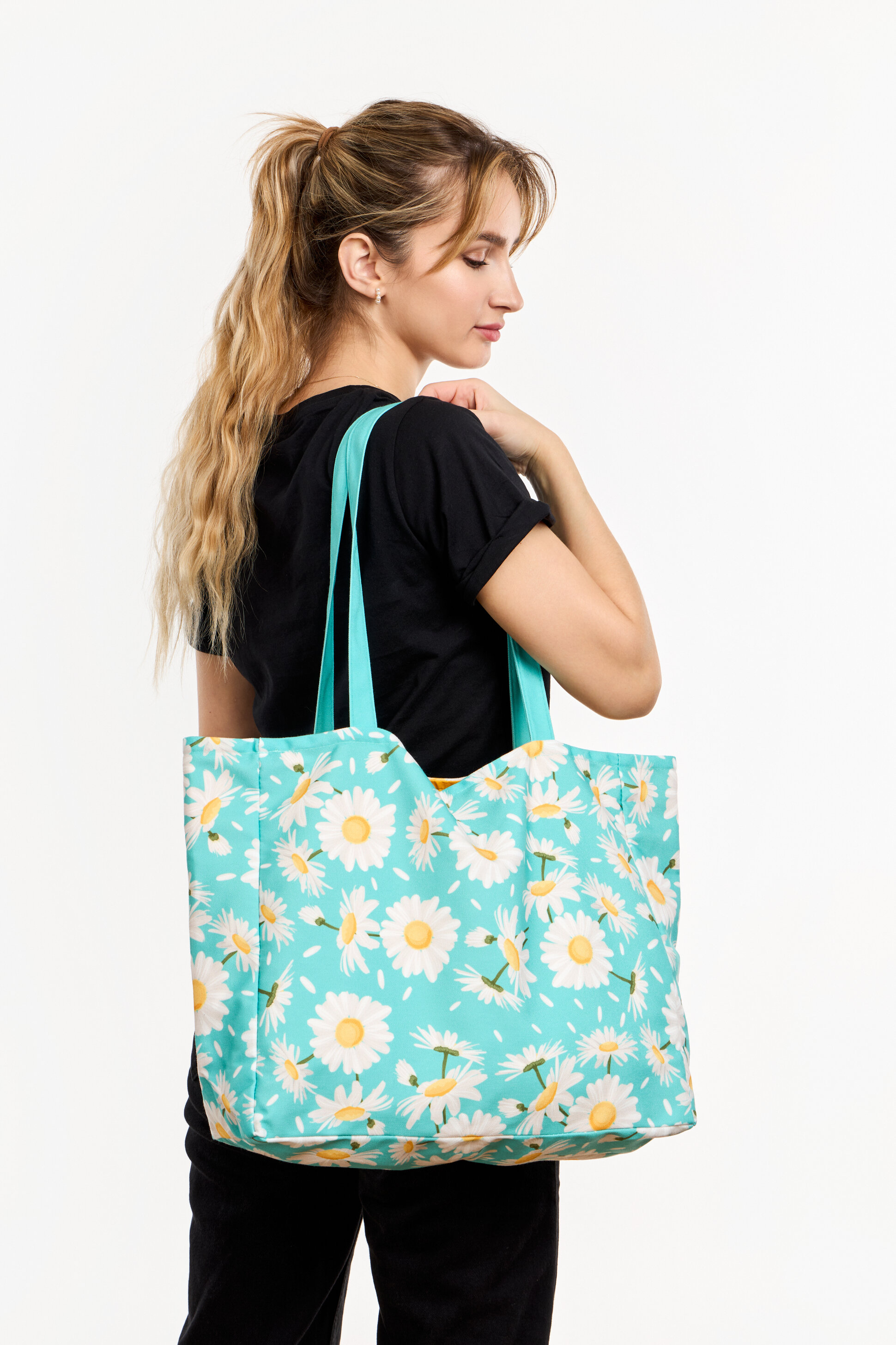 Veselá látková taška Letní sedmikráska | Dedoles