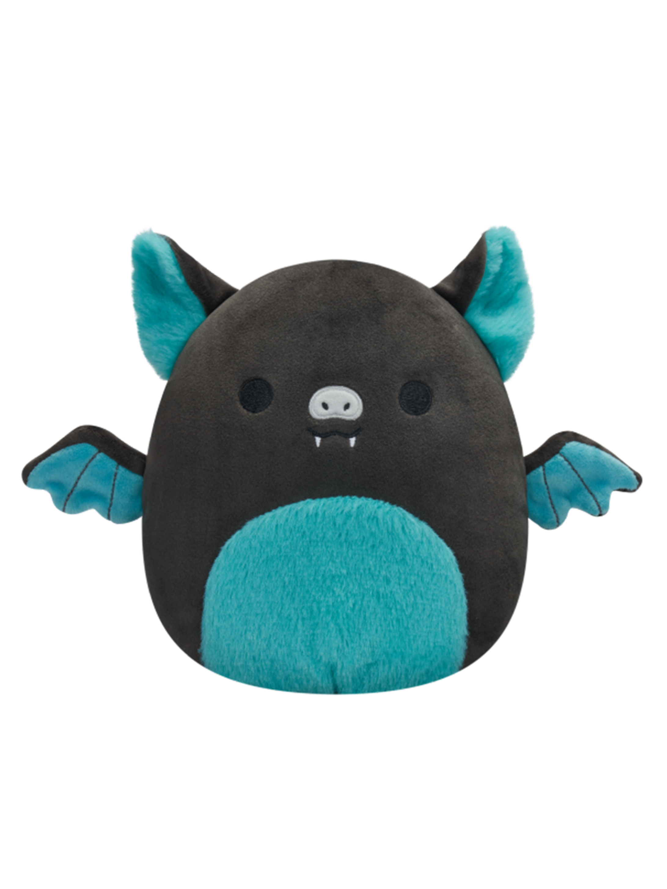 Squishmallows Aldous Teal and Black Fruit Bat, 20 cm | Dedoles
