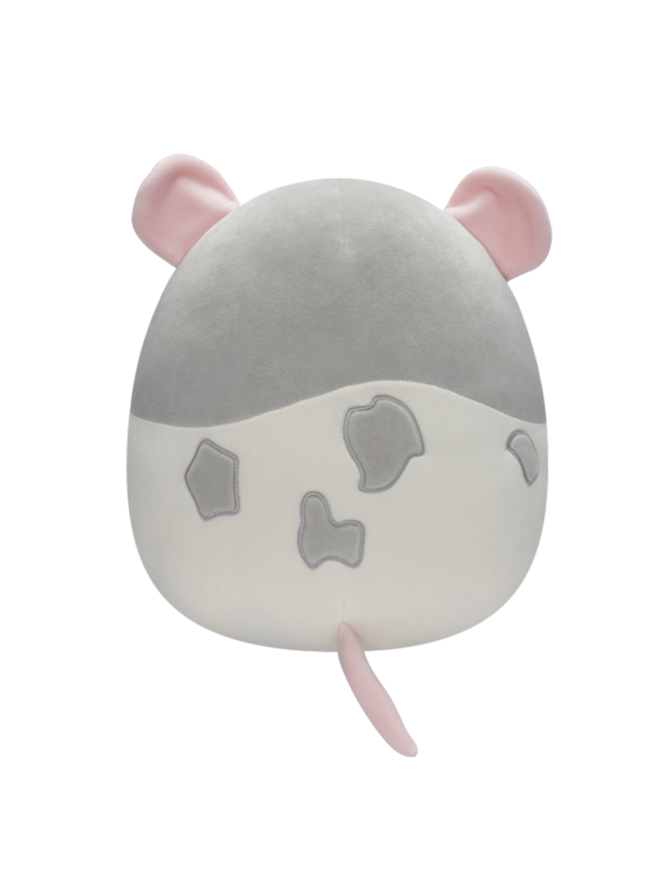 Peluche Squishmallows de 30 cm Rusty le Rat gris et blanc | Dedoles