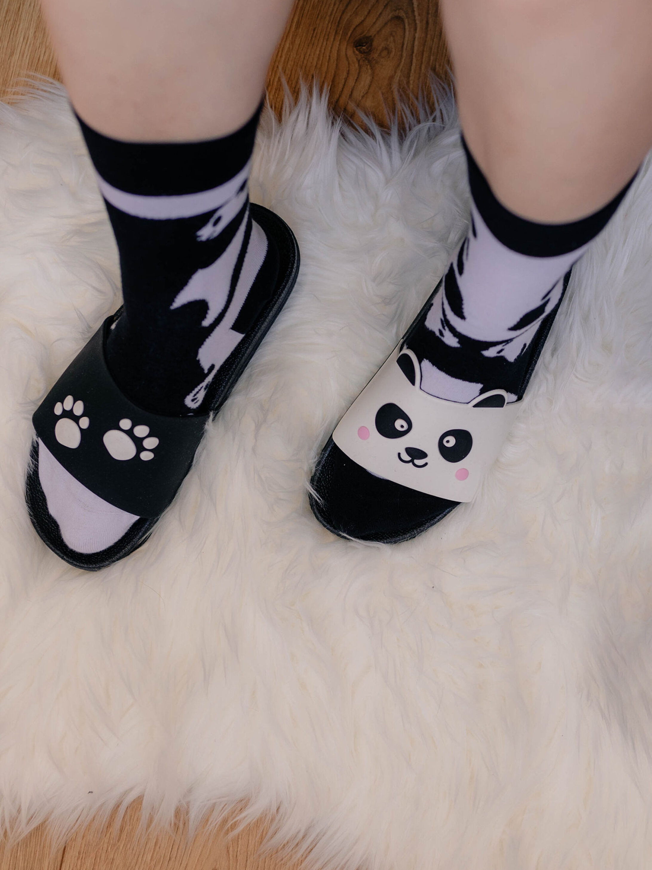 Slides Panda Paws | Dedoles