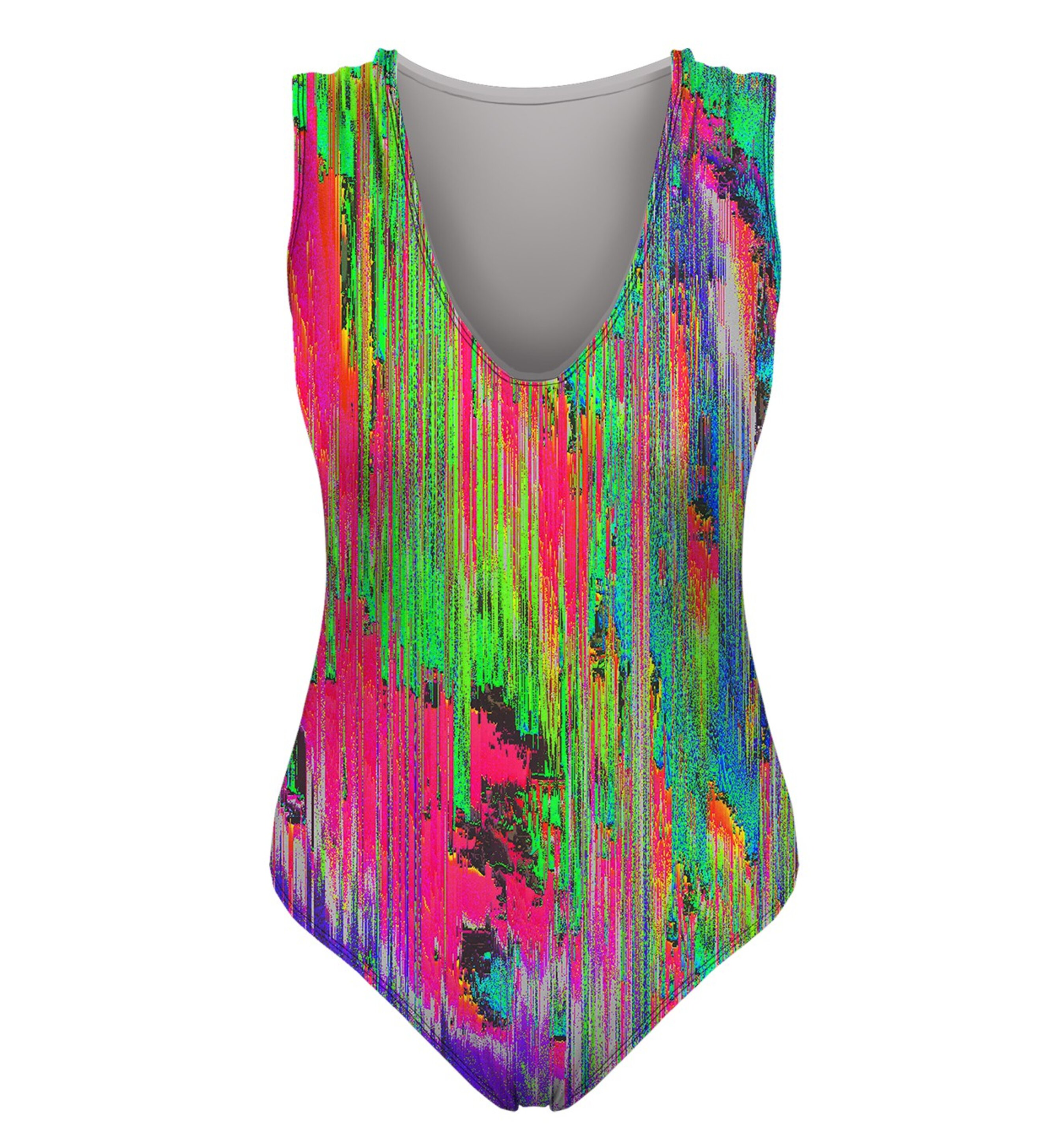 Dámske celé plavky Dúhové farby | Dedoles