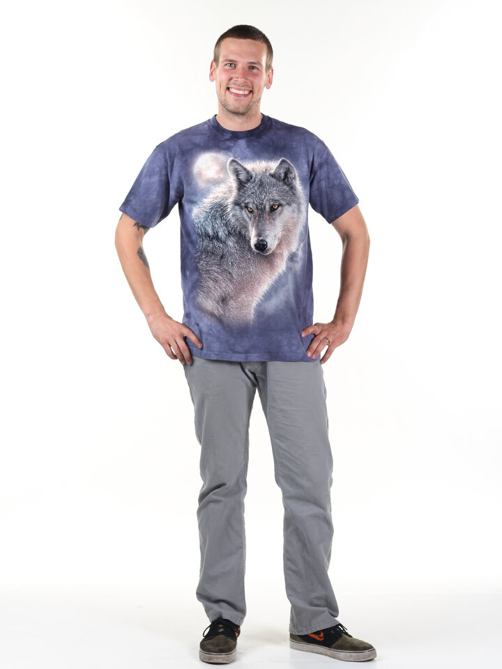 Tričko Dobrodružný vlk | Dedoles