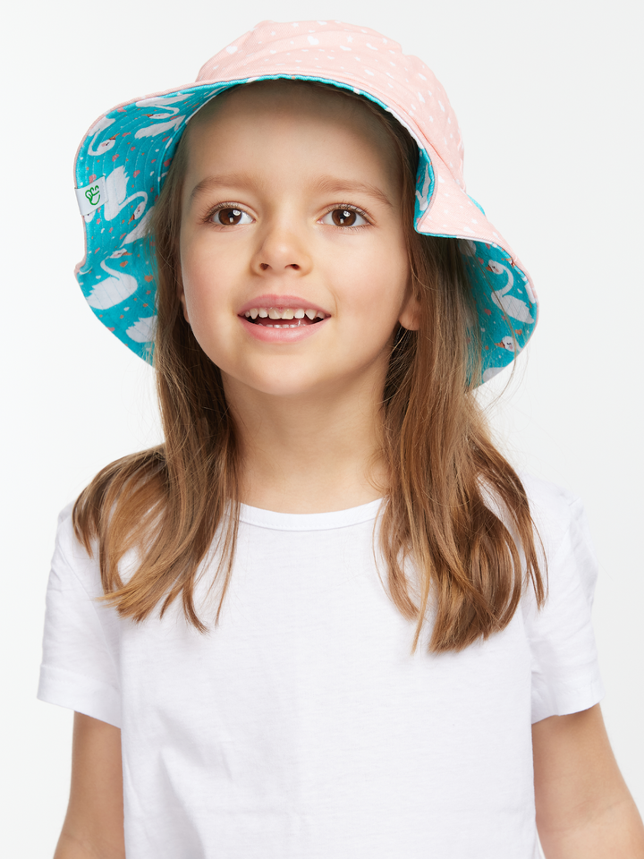 Chapeau bob rigolo pour enfants Cygne adorable | Dedoles