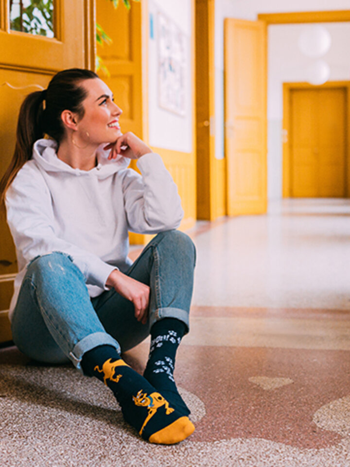 Scooby Doo ™ Regular Socks Footptrints | Dedoles