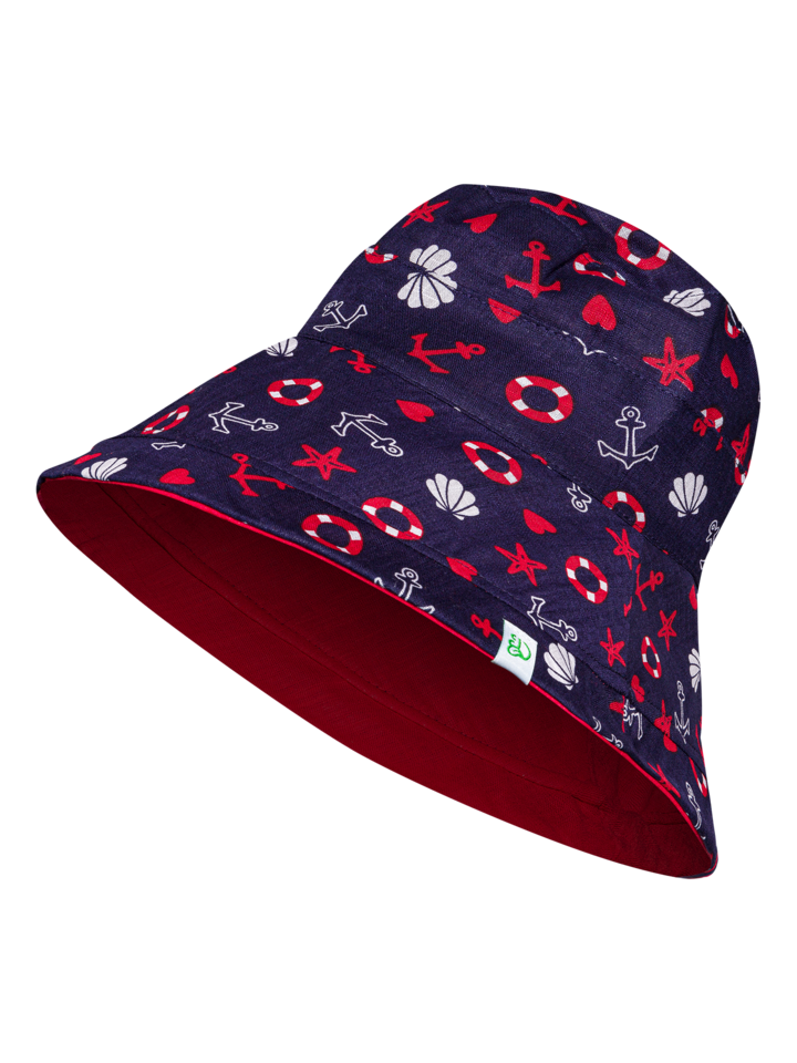 Chapeau bob rigolo pour femmes Ambiance maritime | Dedoles