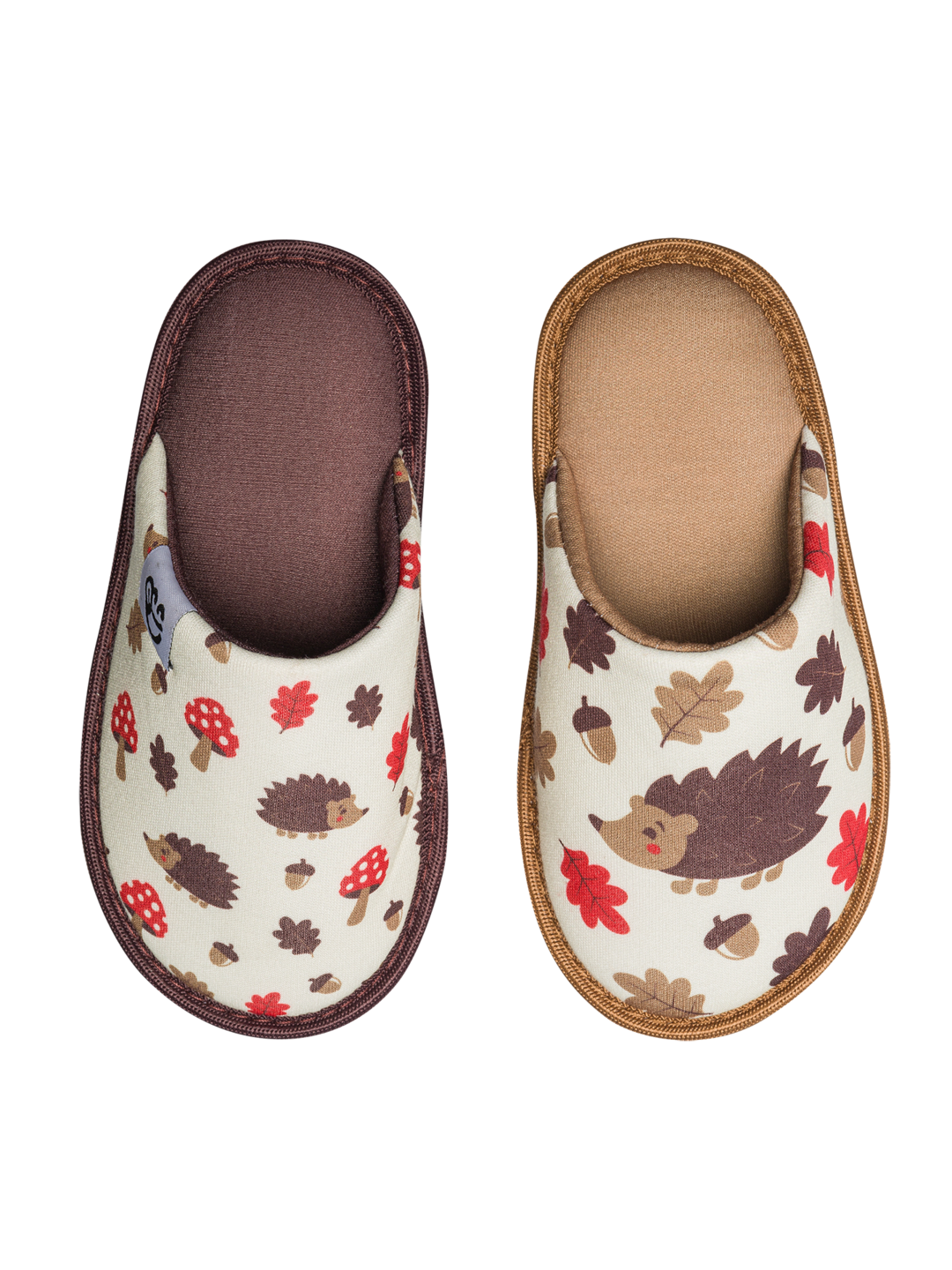 Pantuflas infantiles alegres Erizo del bosque | Dedoles