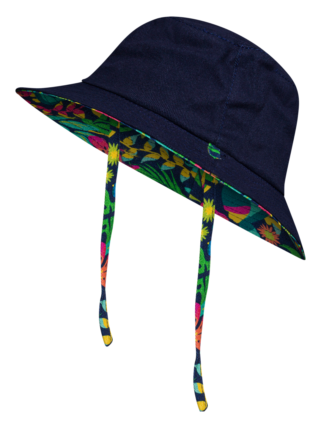 Chapeau bob rigolo pour enfants Toucan dans la jungle | Dedoles