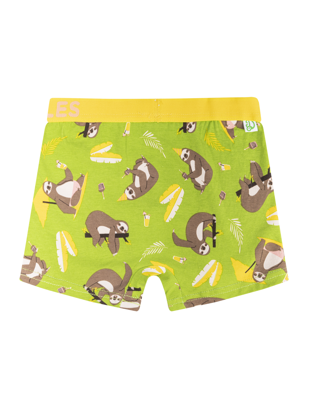 Lustige Boxershorts für Jungen Party-Faultier | Dedoles