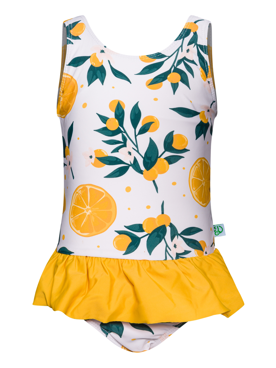 Girls' Swimsuit Oranges | Dedoles