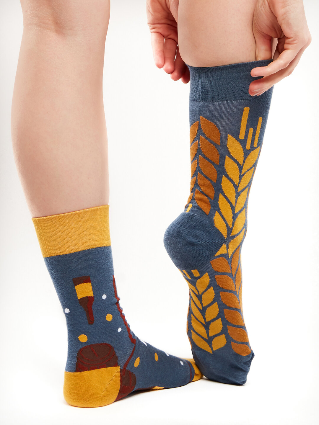 Chaussettes rigolotes L'heure d'une bière | Dedoles