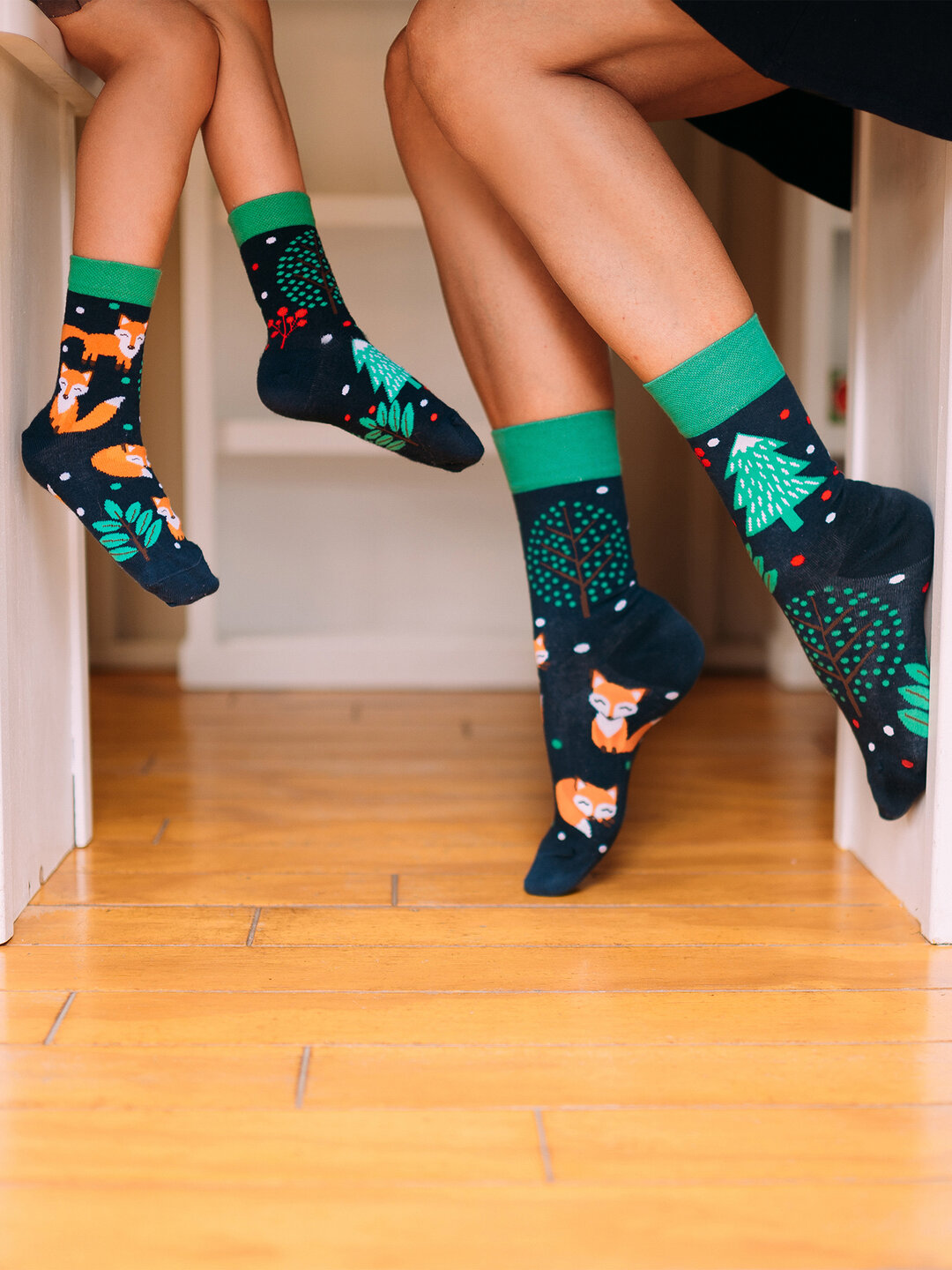 Vrolijke sokken Rode vos | Dedoles