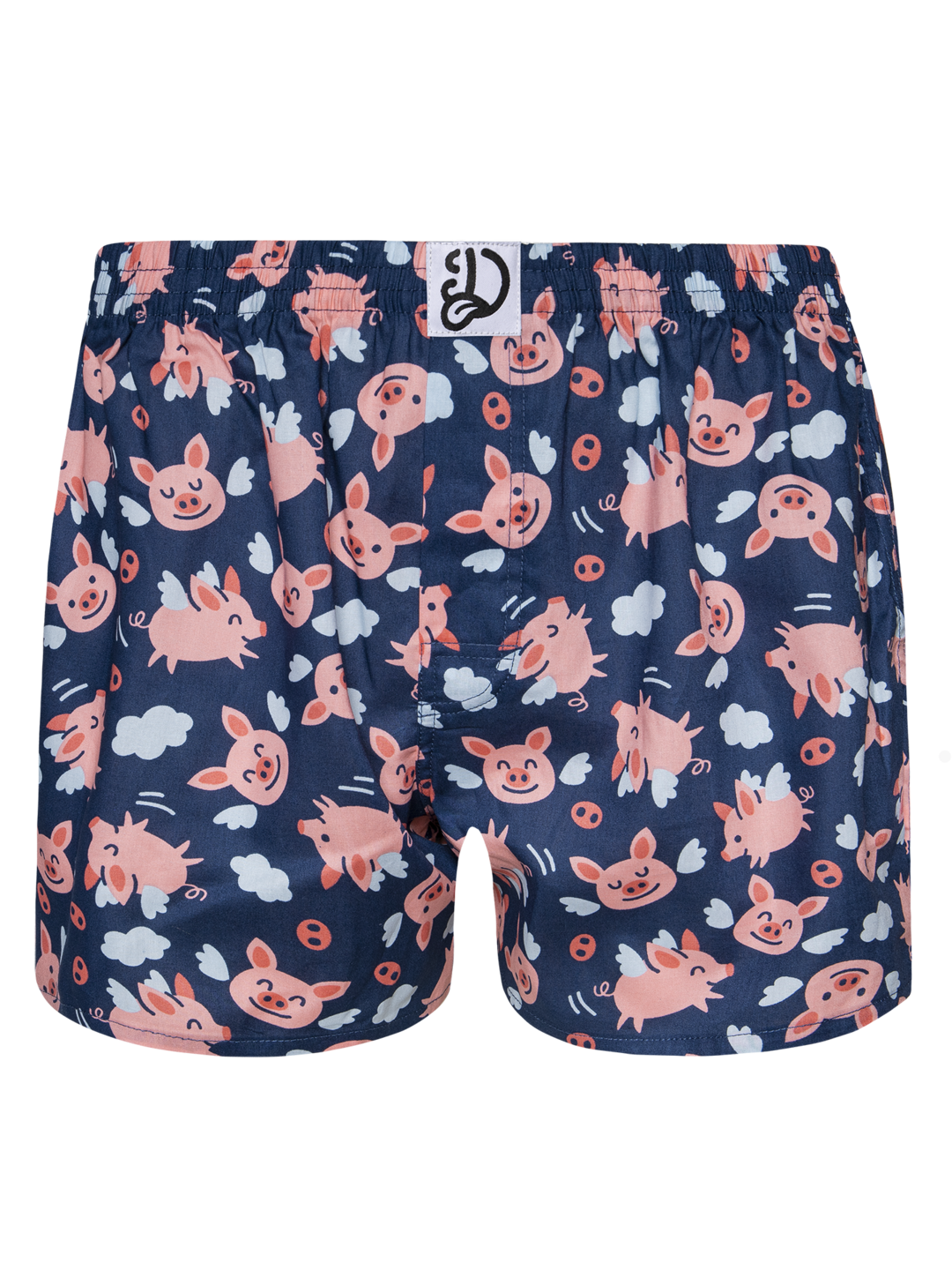 Men's Boxer Shorts Flying Pigs | Dedoles