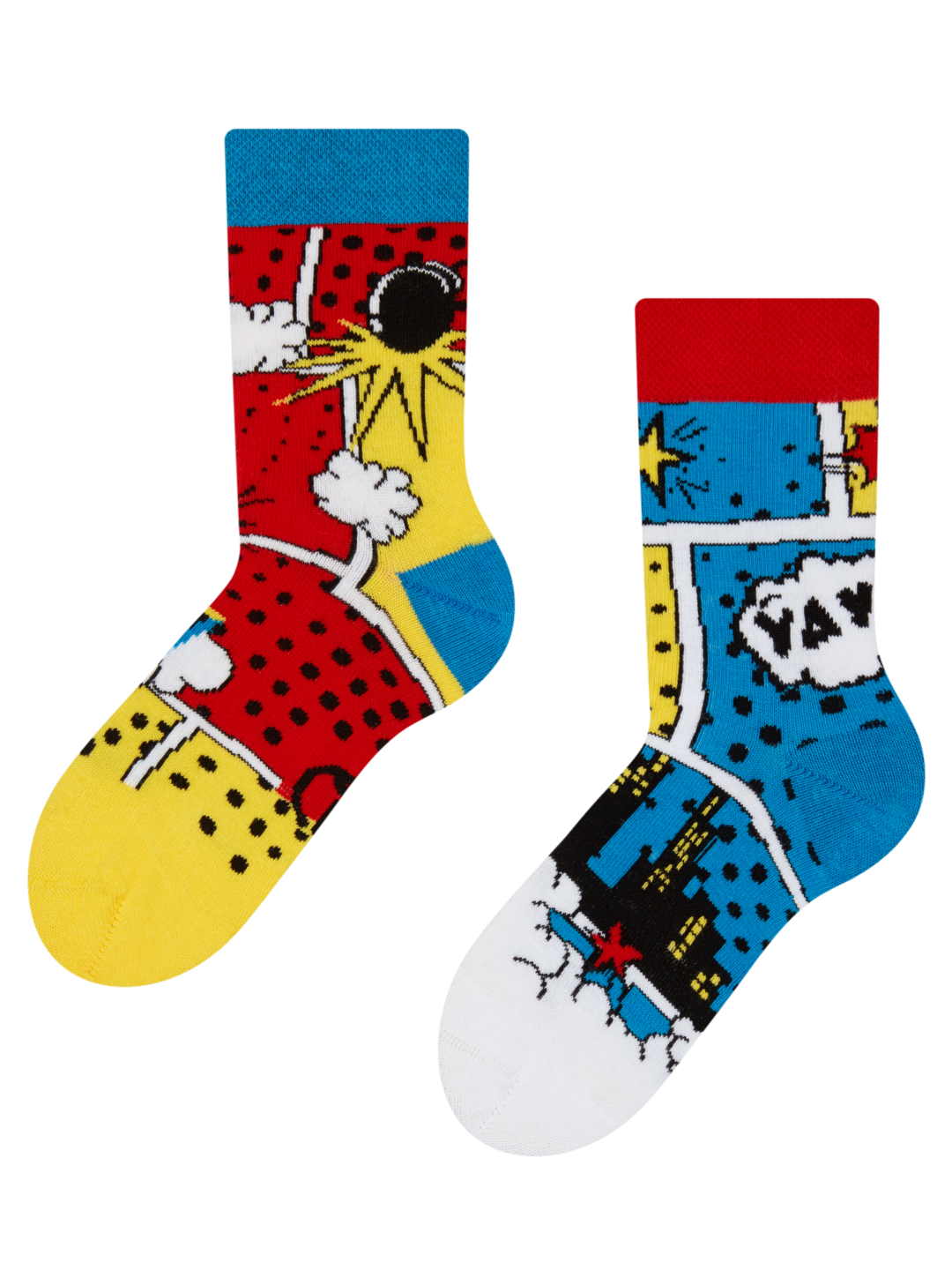 Kids' Socks Colourful Comics | Dedoles
