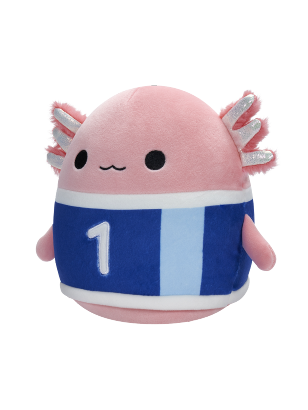 Peluche Squishmallows de 20 cm Archie l’Axolotl avec un maillot de ...