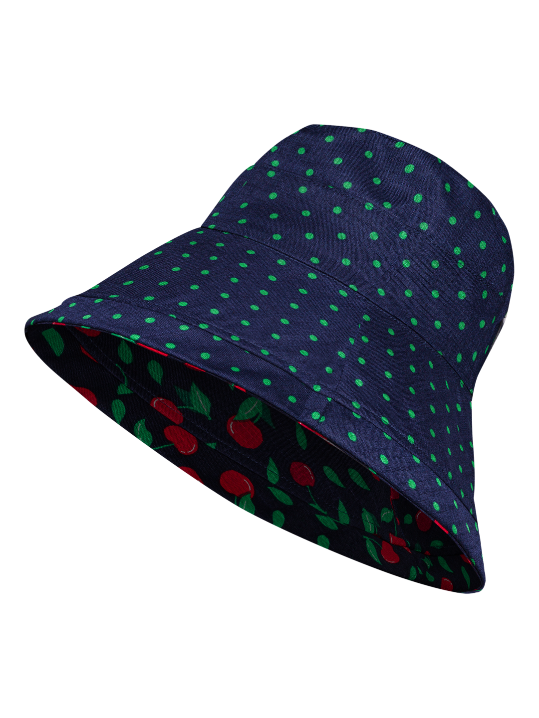 Chapeau bob rigolo pour femmes Cerises sucrées | Dedoles