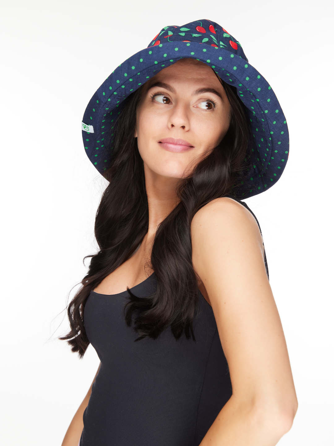 Chapeau bob rigolo pour femmes Cerises sucrées | Dedoles