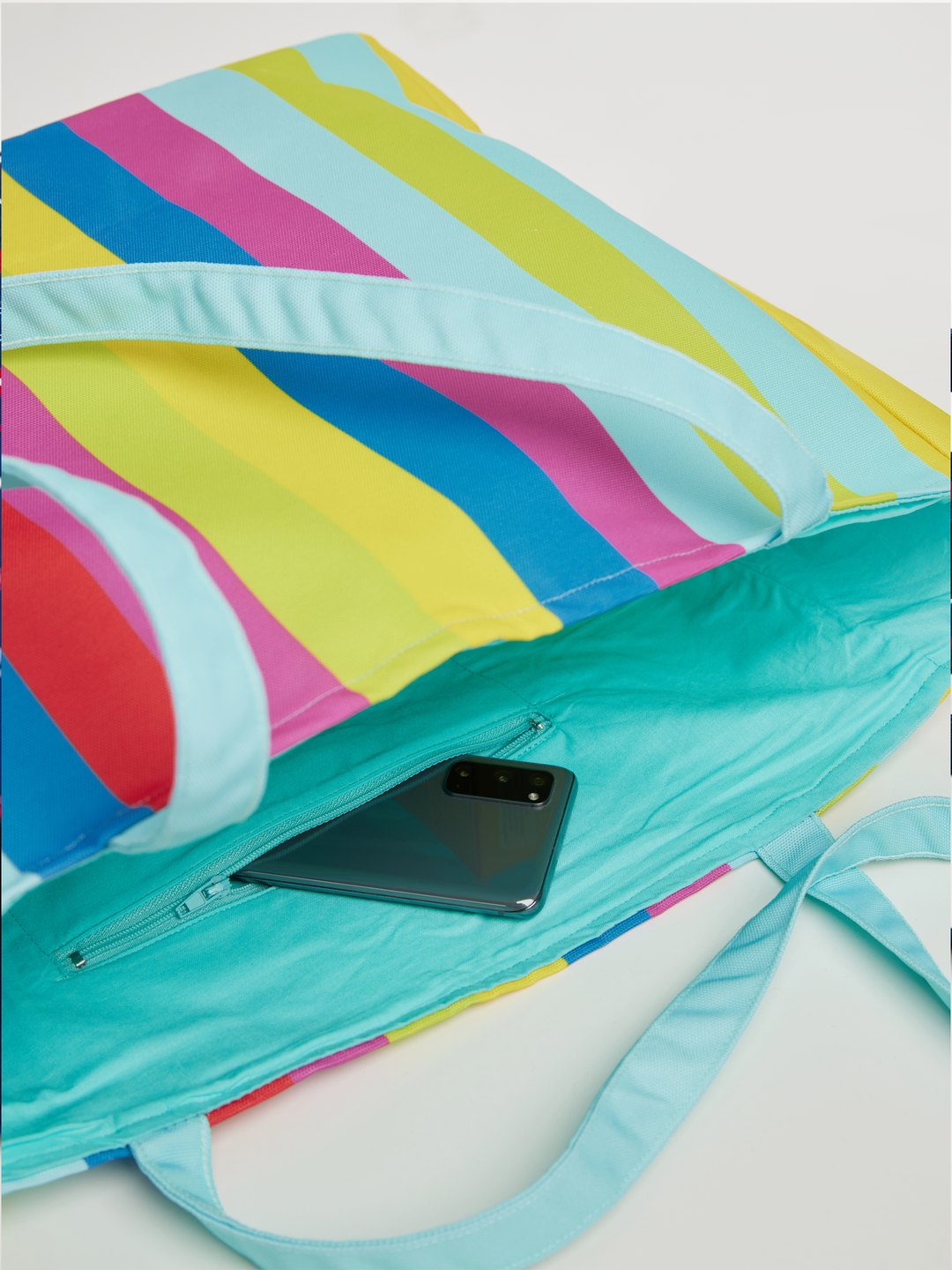 Veselá plážová taška Letní pásky | Dedoles