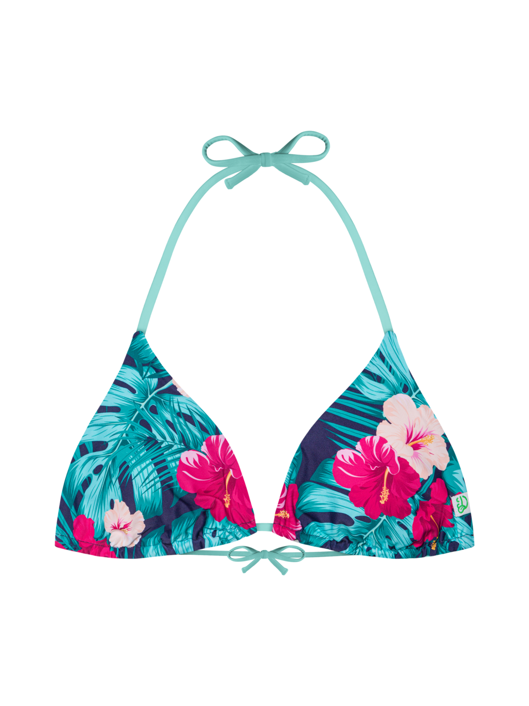 Triangle Bikini Top Tropical Paradise | Dedoles