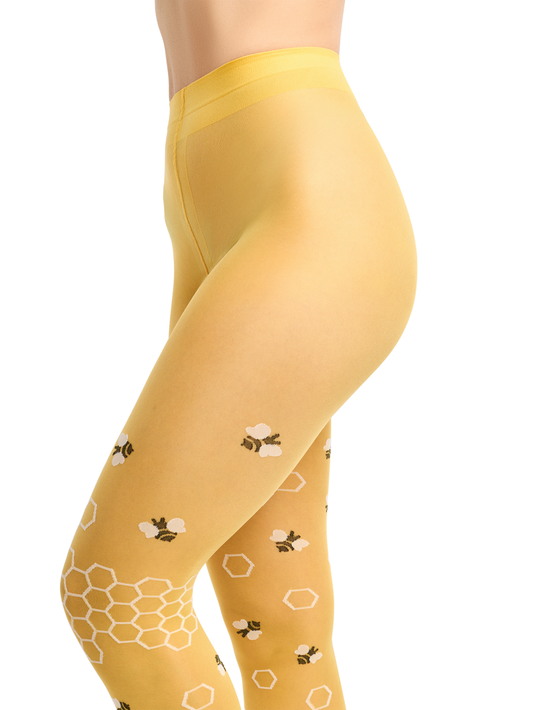 Nylon Tights Honey Bees | Dedoles