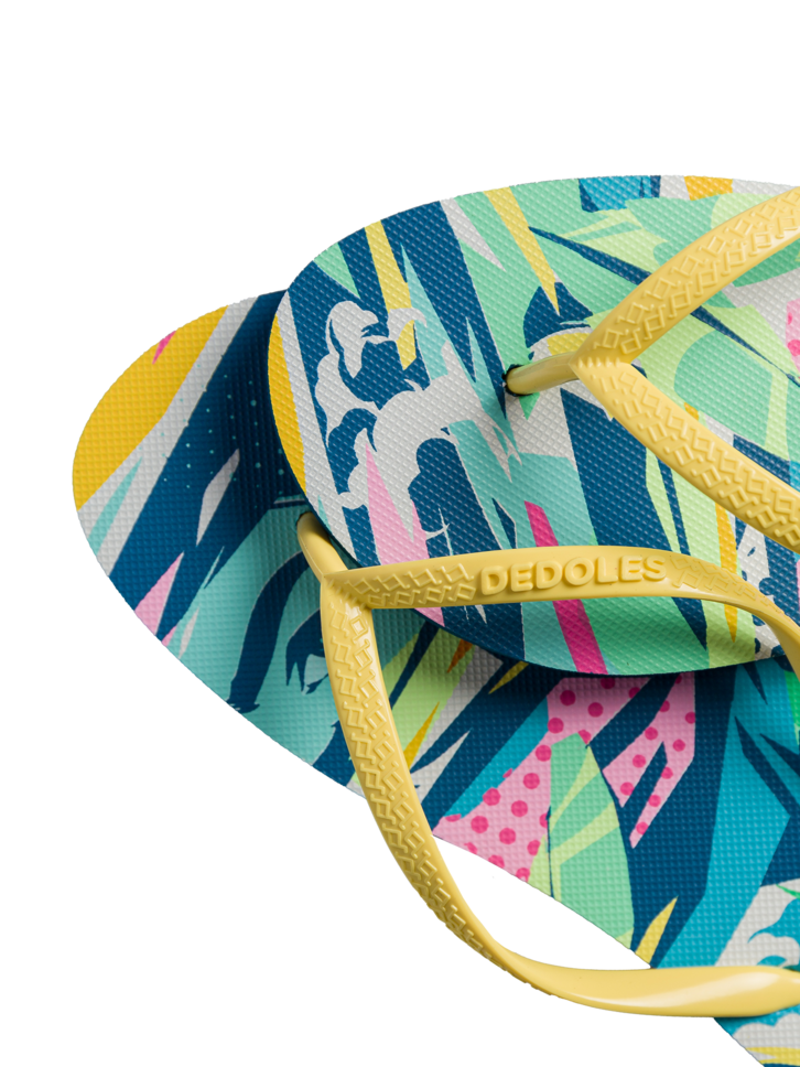 Lustige Flip-Flops Pop Art | Dedoles