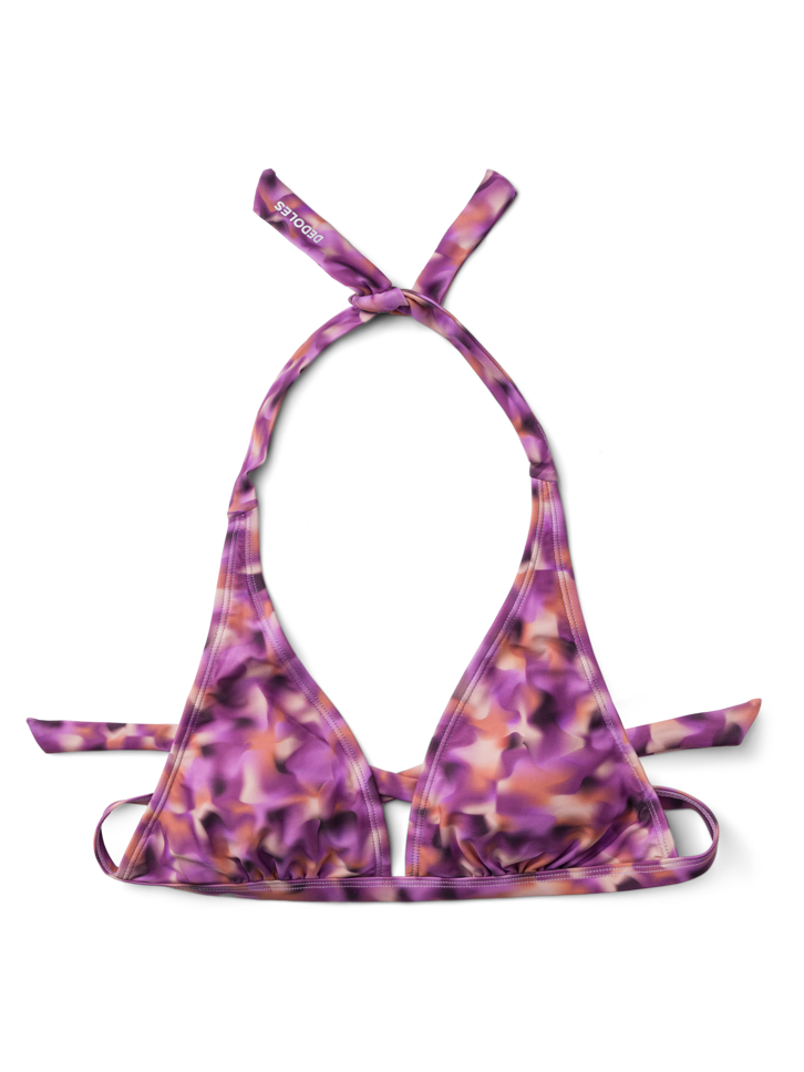 Haut de bikini triangulaire rigolo Camouflage rose | Dedoles