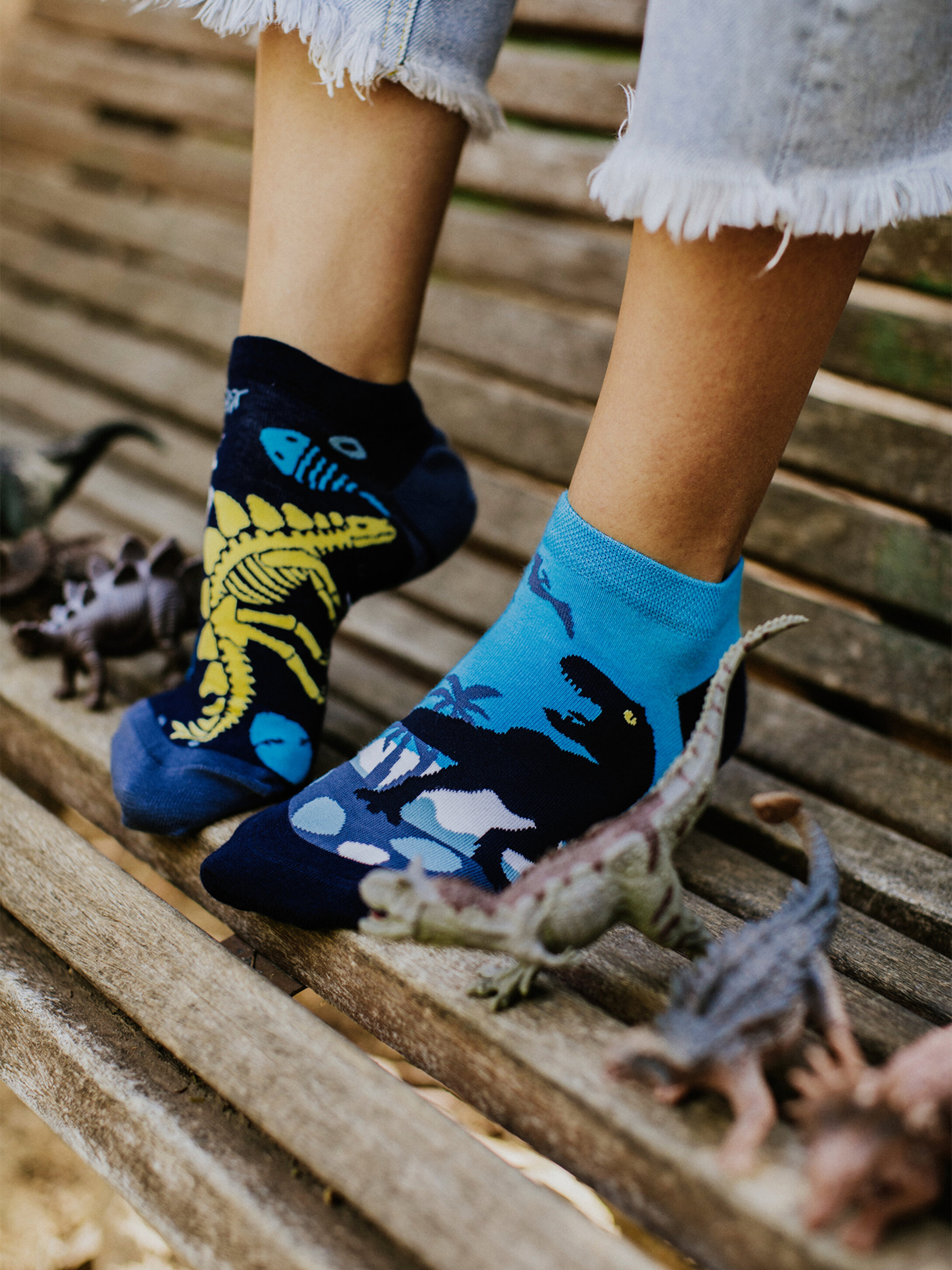 Ankle Socks Dinosaurs | Dedoles