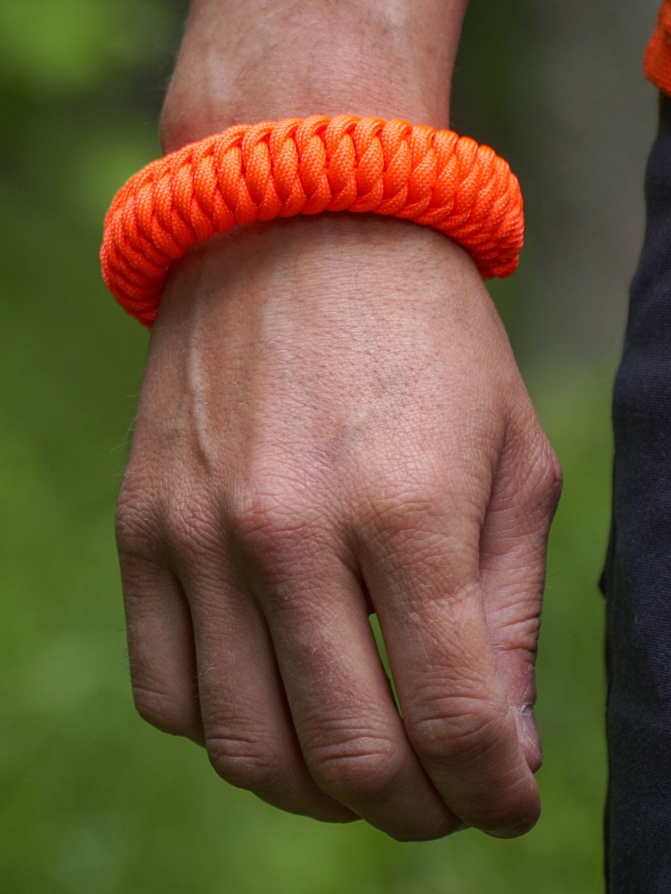 Bracelet en paracorde orange String | Dedoles