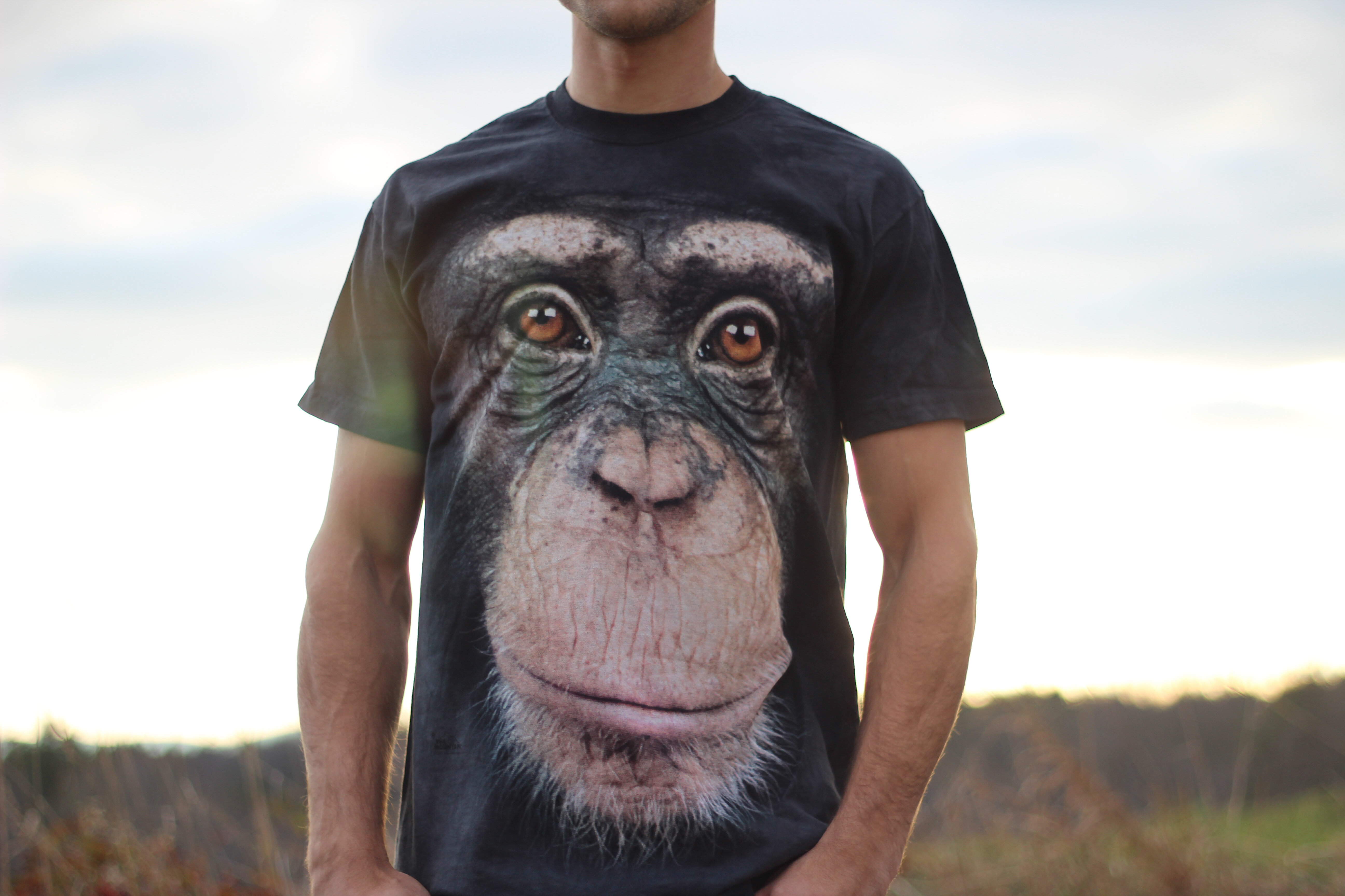 Tričko Tvár Opice | Dedoles