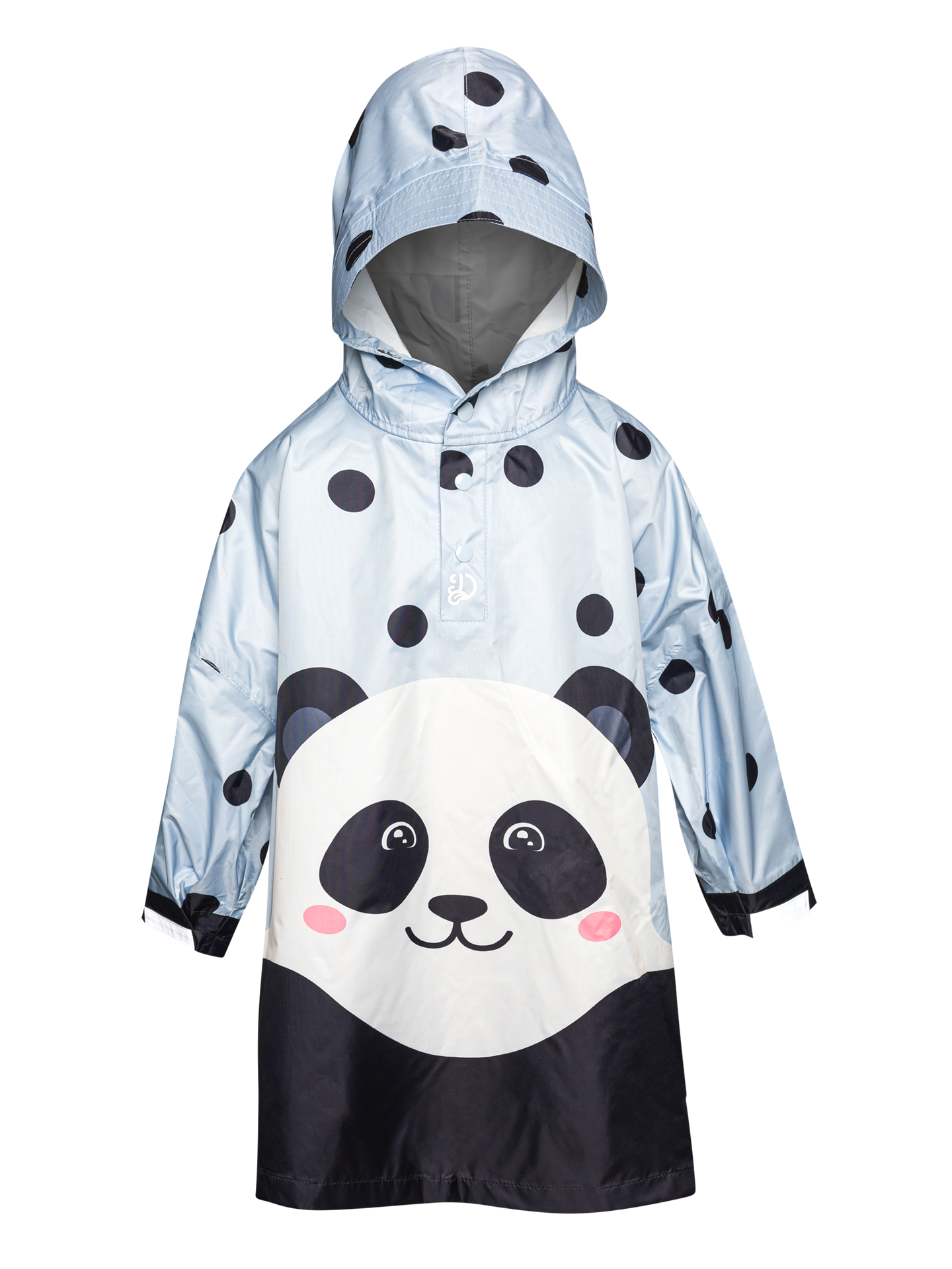 Manteau de pluie rigolo pour enfants Panda joyeux | Dedoles