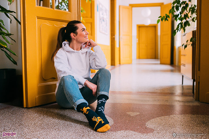 Scooby Doo ™ Regular Socks Footptrints | Dedoles