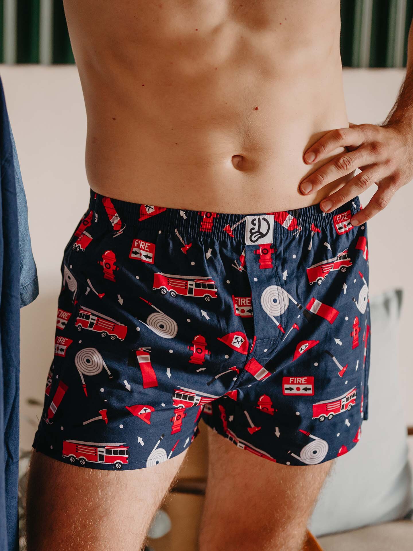 Men's Boxer Shorts Firefighter | Dedoles