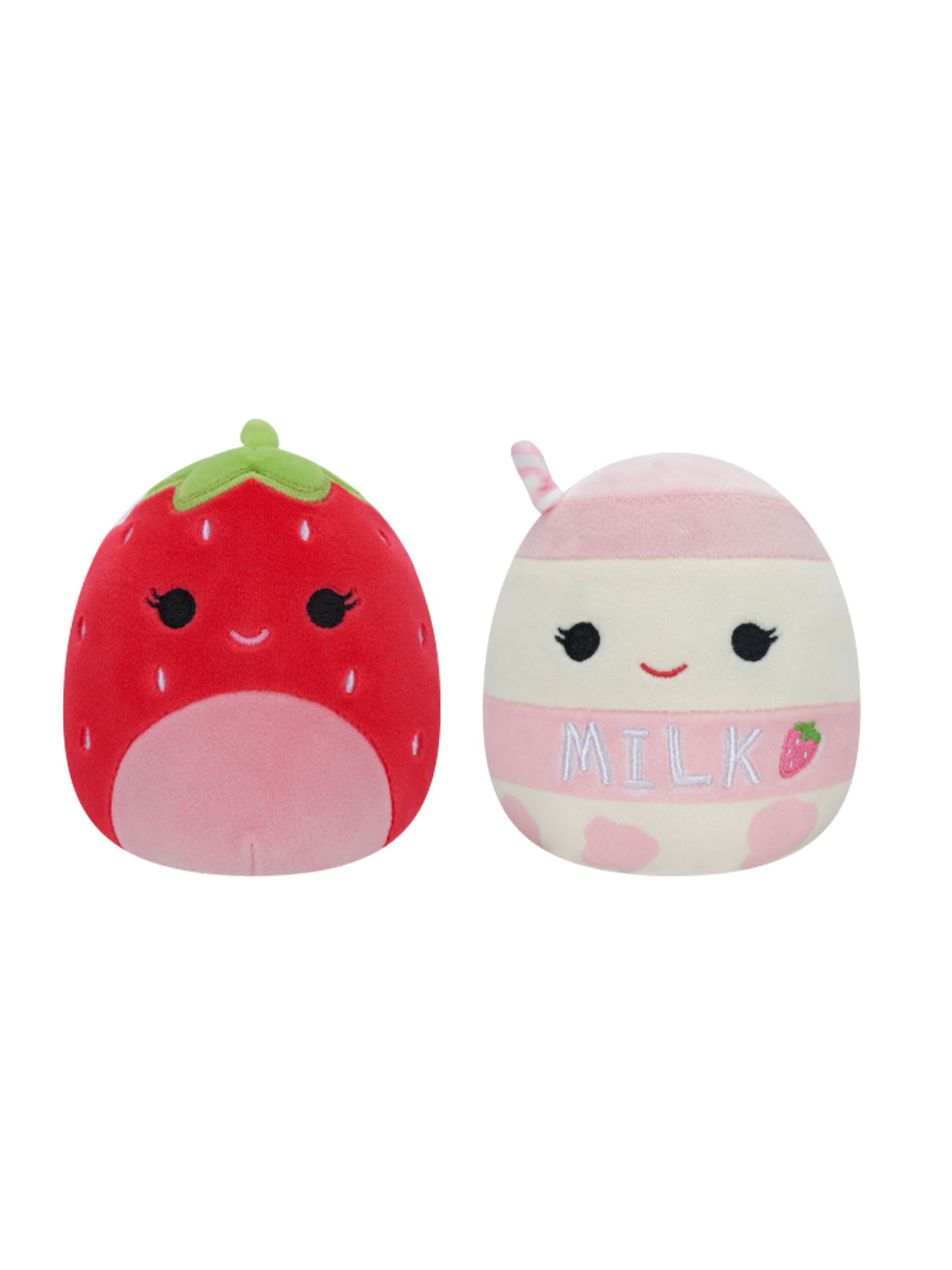 Squishmallows Flip-A-Mallow Strawberry to Strawberry Milk, 13 cm | Dedoles